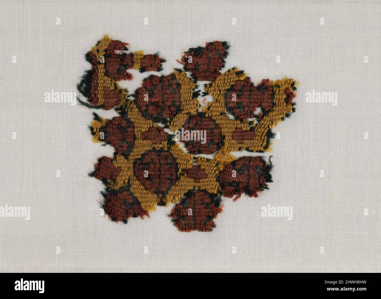 Wool Textile Fragments with Colored Pattern Stock Photo - Alamy
