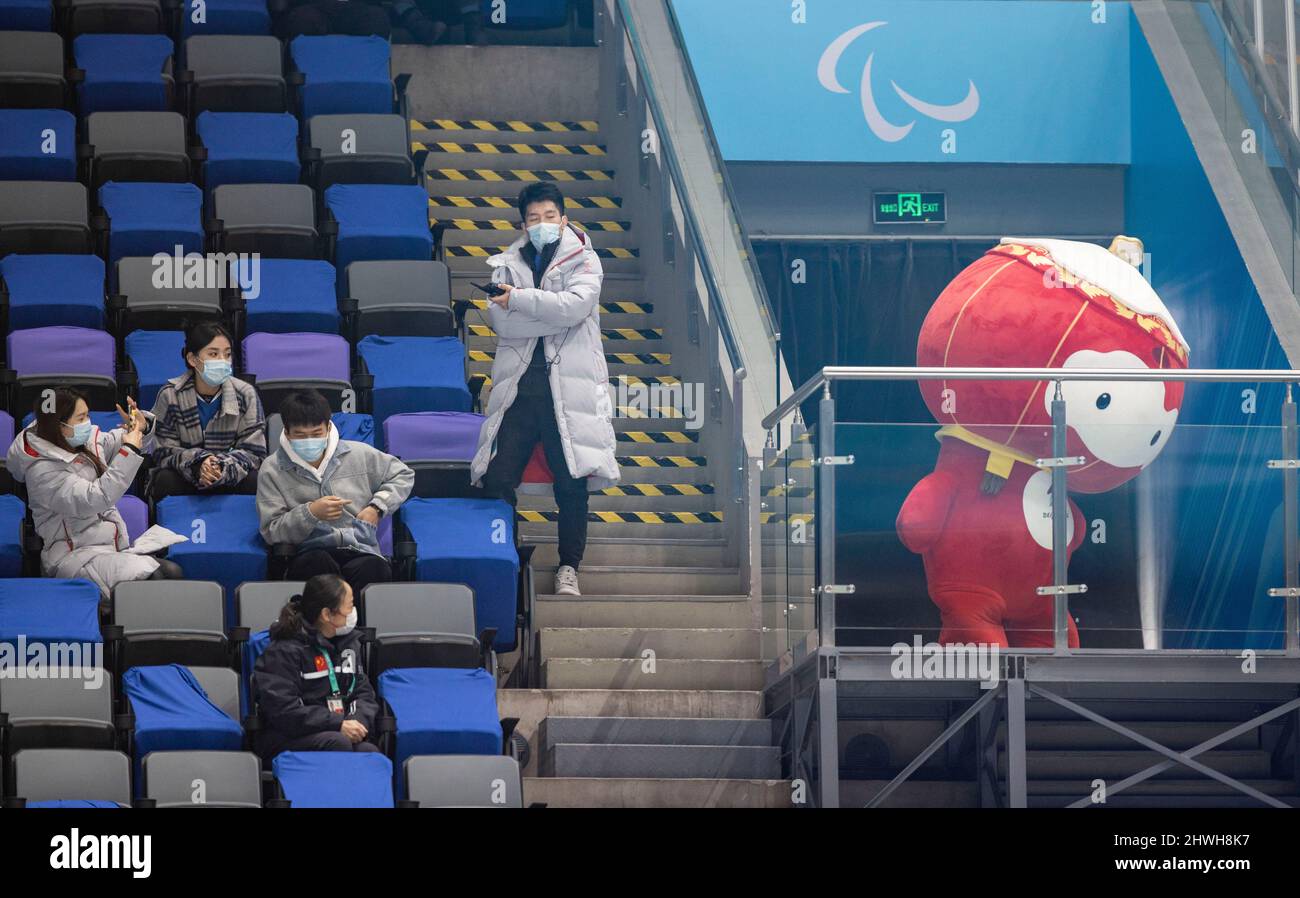 Beijing, National Indoor Stadium in Beijing. 6th Mar, 2022. Shuey Rhon ...