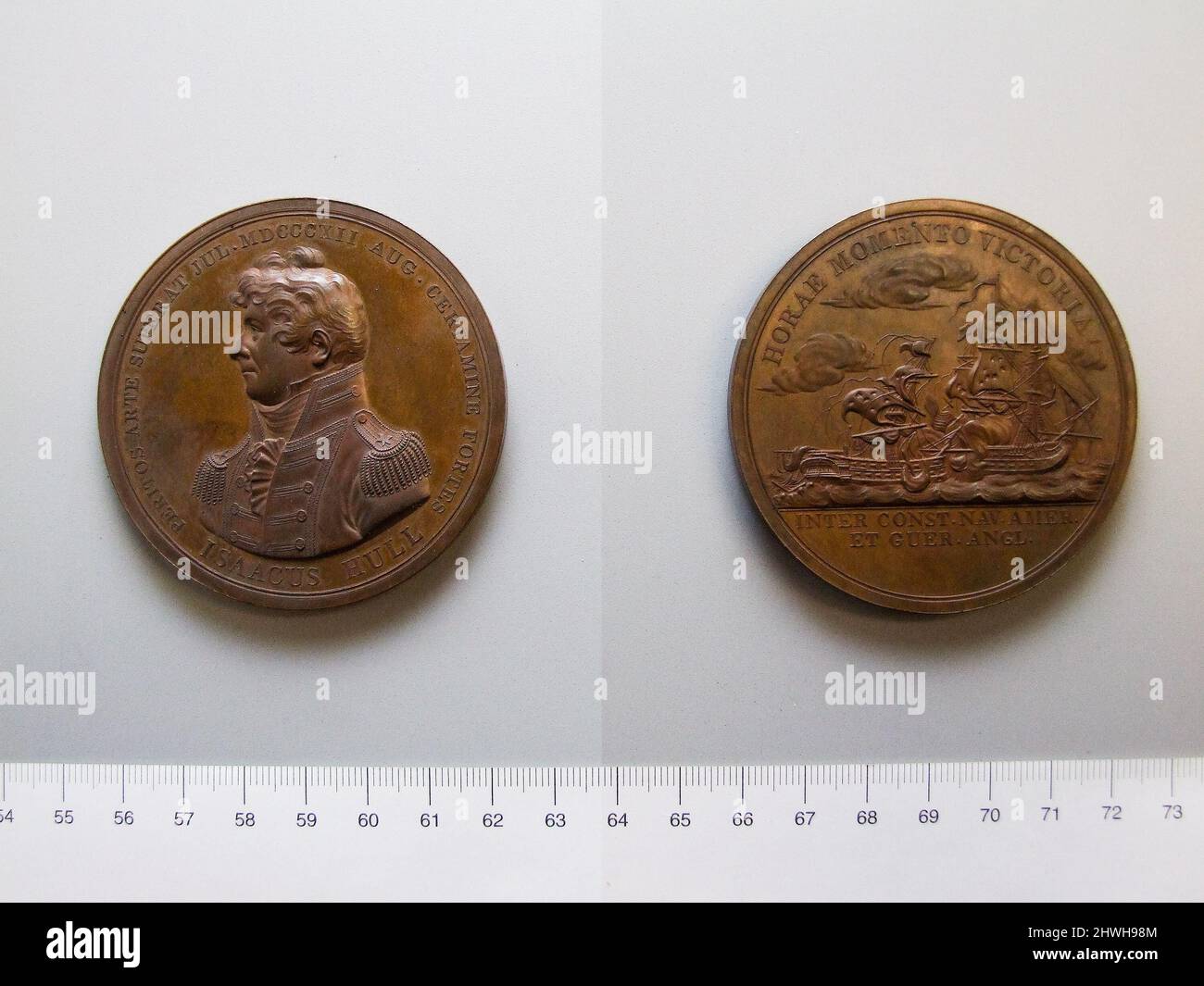 Medal of Isaac Hull, Engagement between the Constitution and the ...