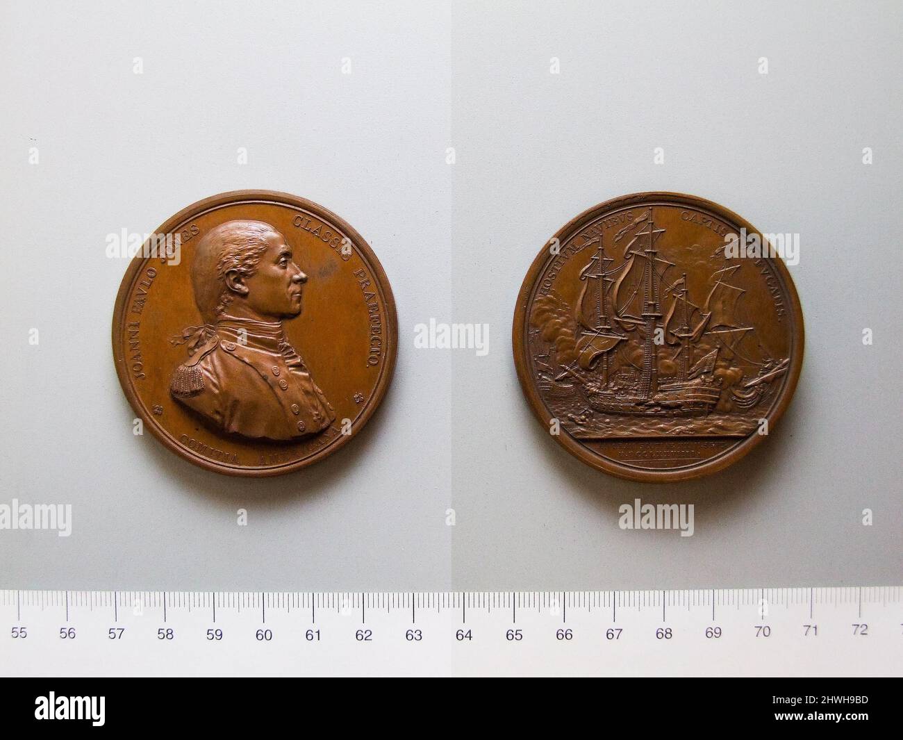 Coin from Pariswith John Paul Jones. Mint: ParisEngraver: Augustin ...
