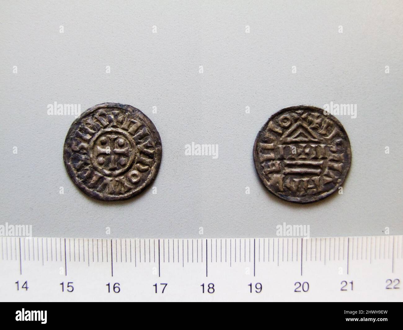 1 Denier of Louis the Pious (Louis I). Ruler: Louis the Pious (Louis I ...