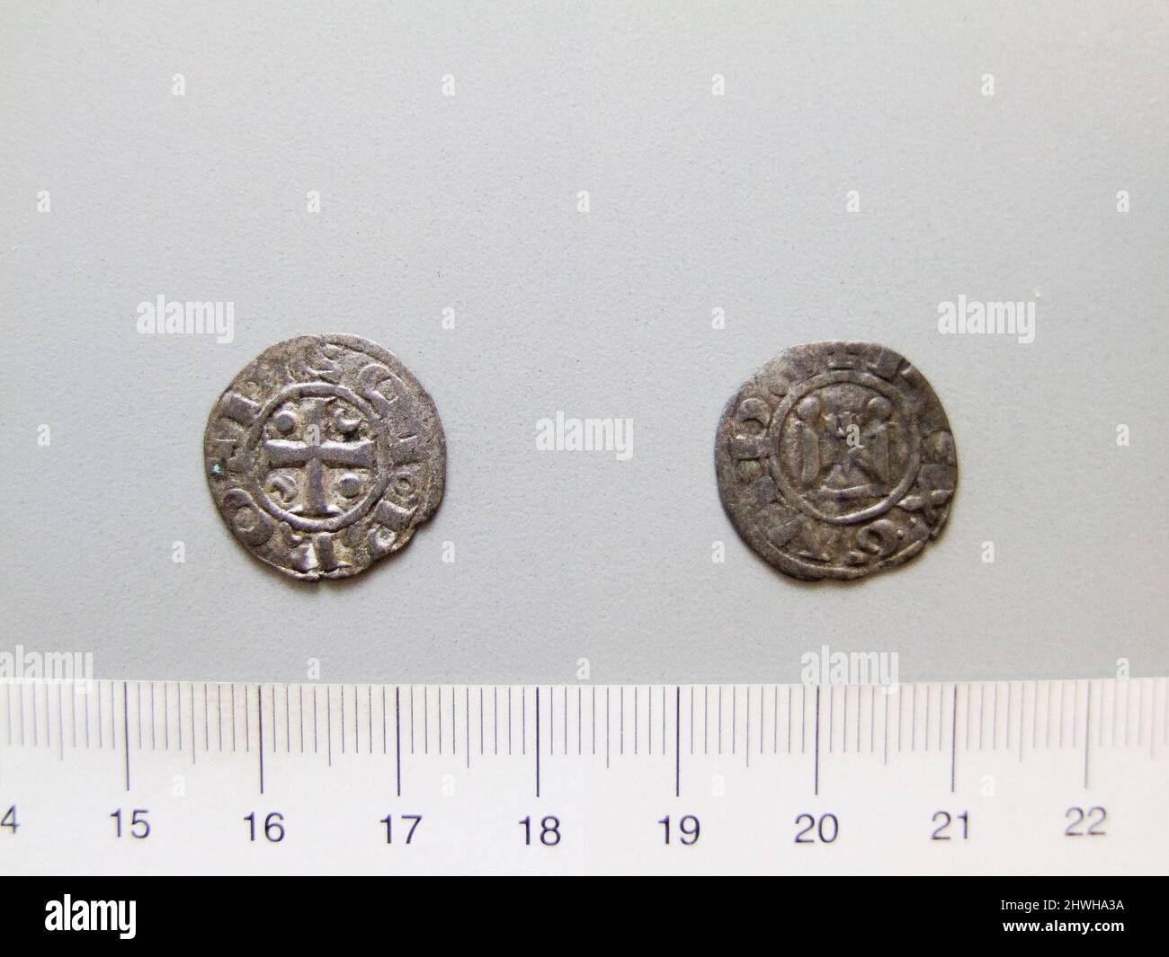 1 Denier of Guy de Lusignan, King of Jerusalem and Cyprus from ...