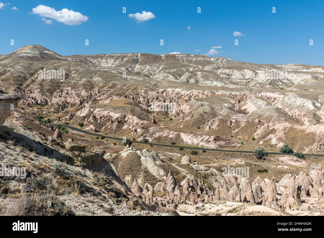 Red valley in Cappadocia, Devrent, Nevşehir, Turkey Stock Photo - Alamy