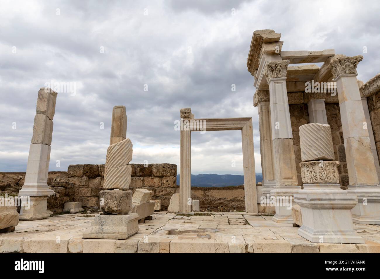 Laodikeia Ancient City in Denizli Province Stock Photo - Alamy