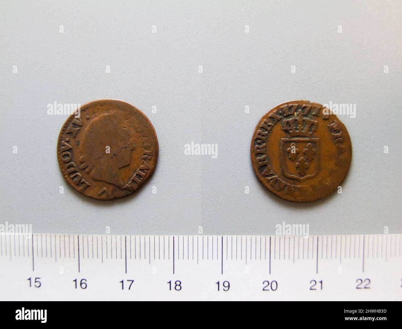 1 Sol of Louis XV, King of France from Besançon. Ruler: Louis XV, King ...