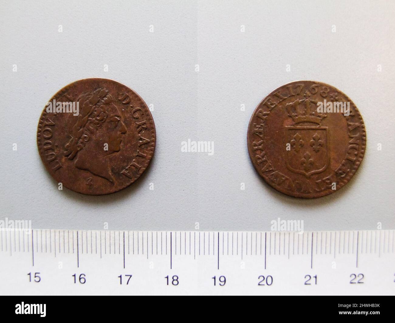 1 Sol of Louis XV, King of France from Paris. Ruler: Louis XV, King of ...