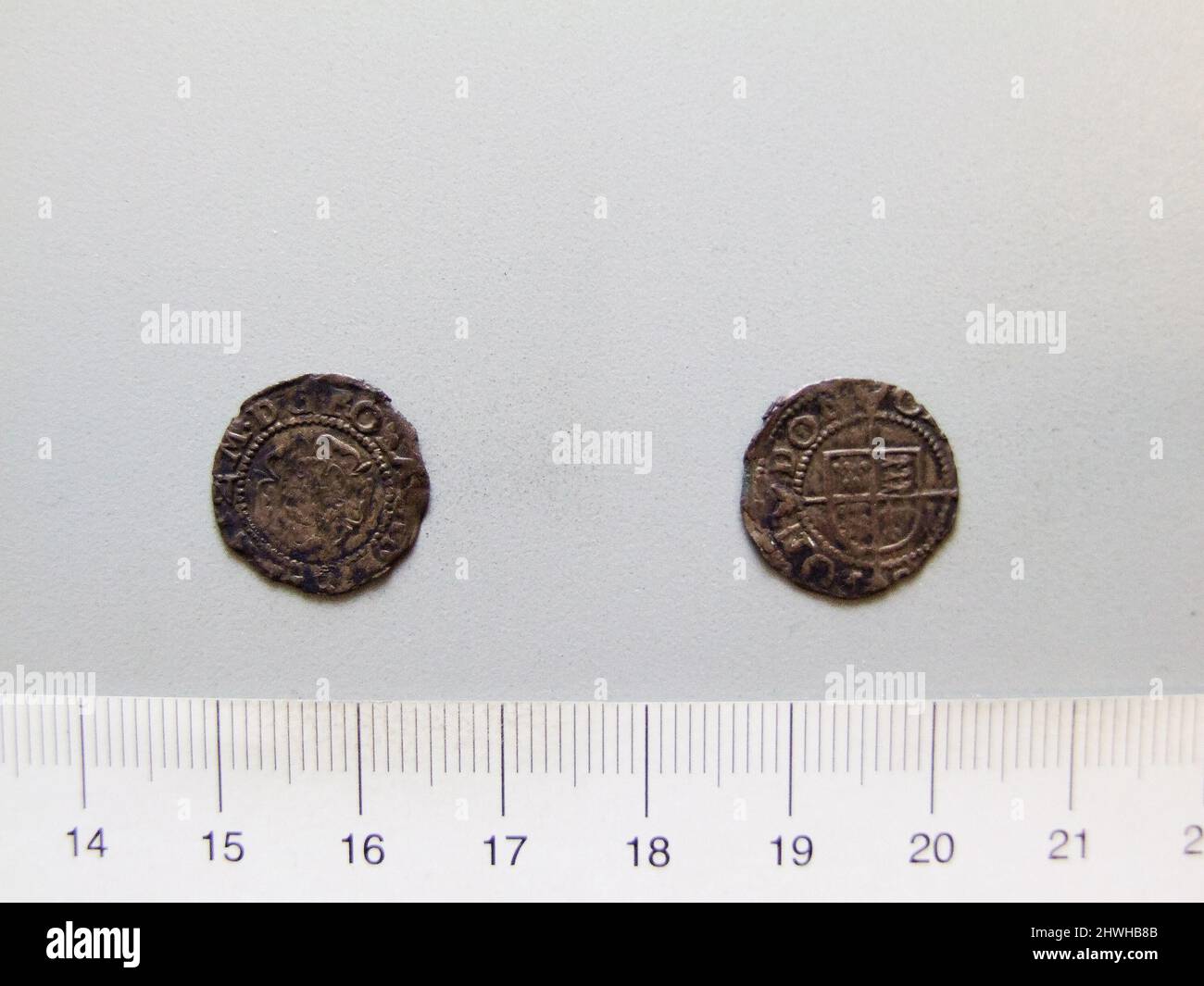 1 Penny of King Philip; Mary I, Queen of England 1553 1558. Ruler: King ...