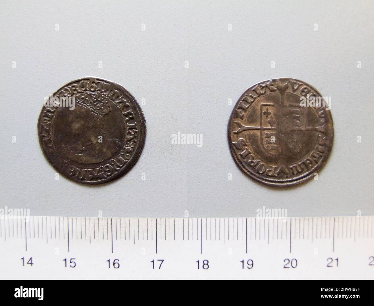 1 Groat of Mary I, Queen of England 1553 1558. Ruler: Mary I, Queen of ...