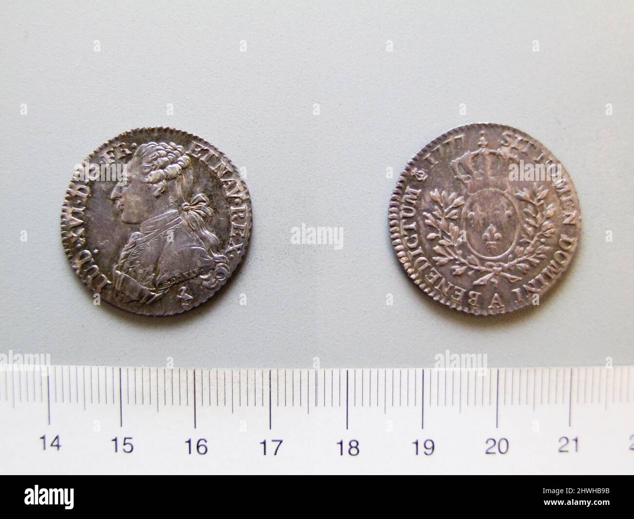 15 Sols (1/8 Écu) of Louis XVI, King of France from Paris. Ruler: Louis ...