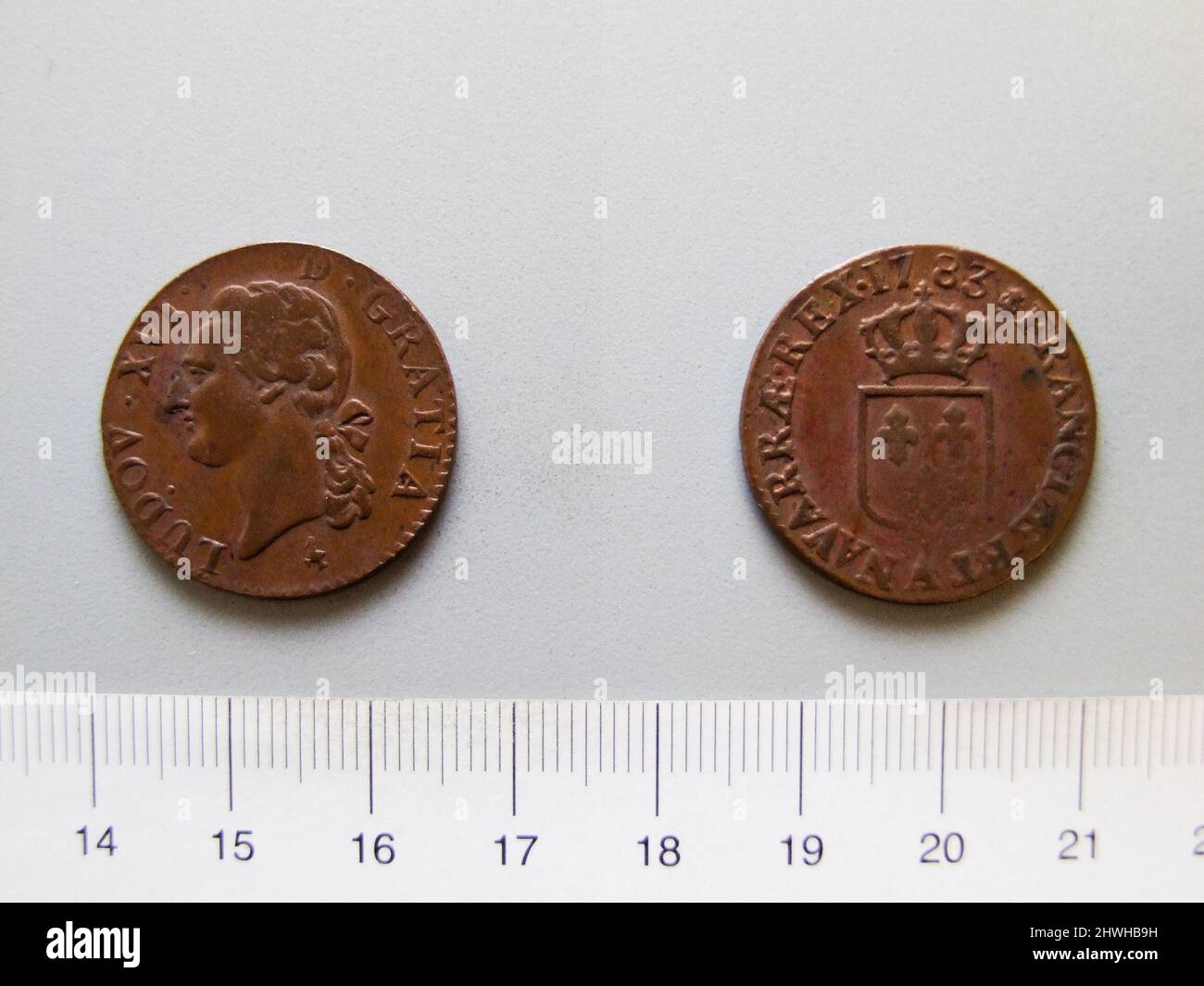 1/2 Sol of Louis XVI, King of France from Paris. Ruler: Louis XVI, King ...