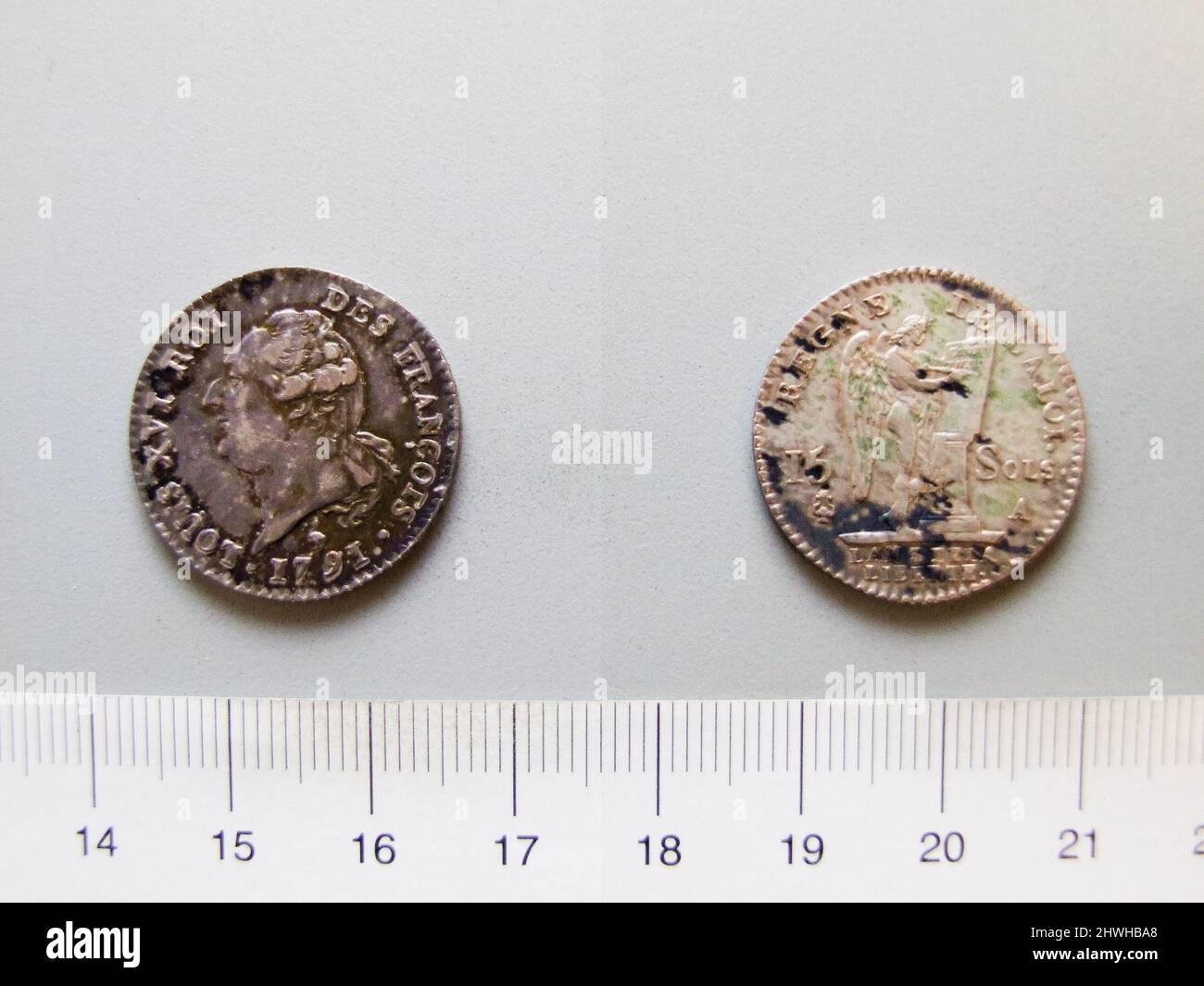 15 Sols of Louis XVI, King of France from Paris. Ruler: Louis XVI, King ...