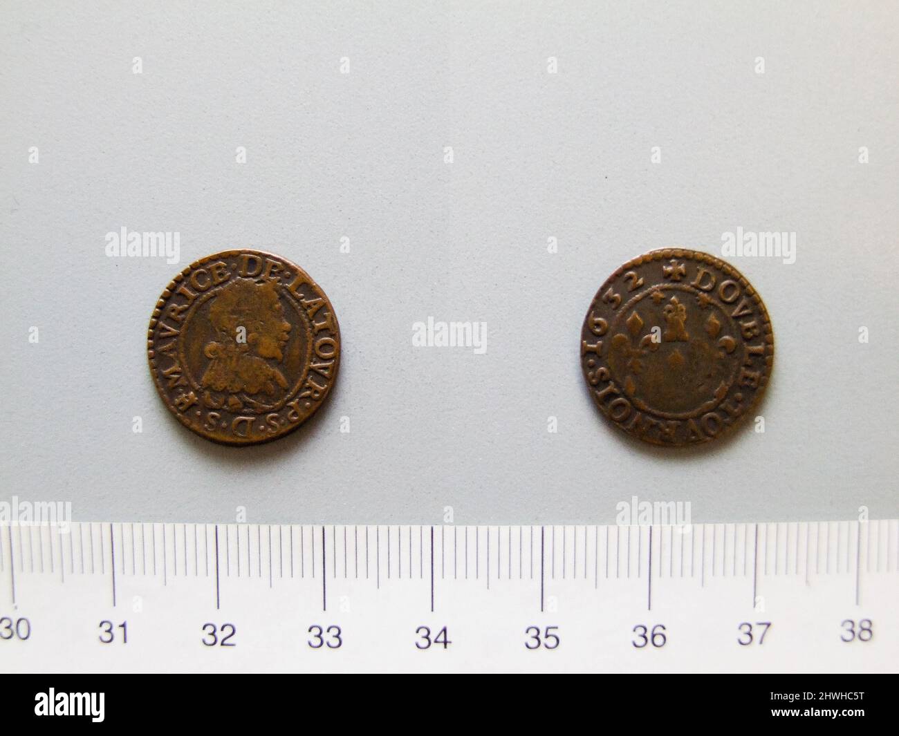 Double Tournois of Frederick Maurice from Sedan. Ruler: Frederick ...