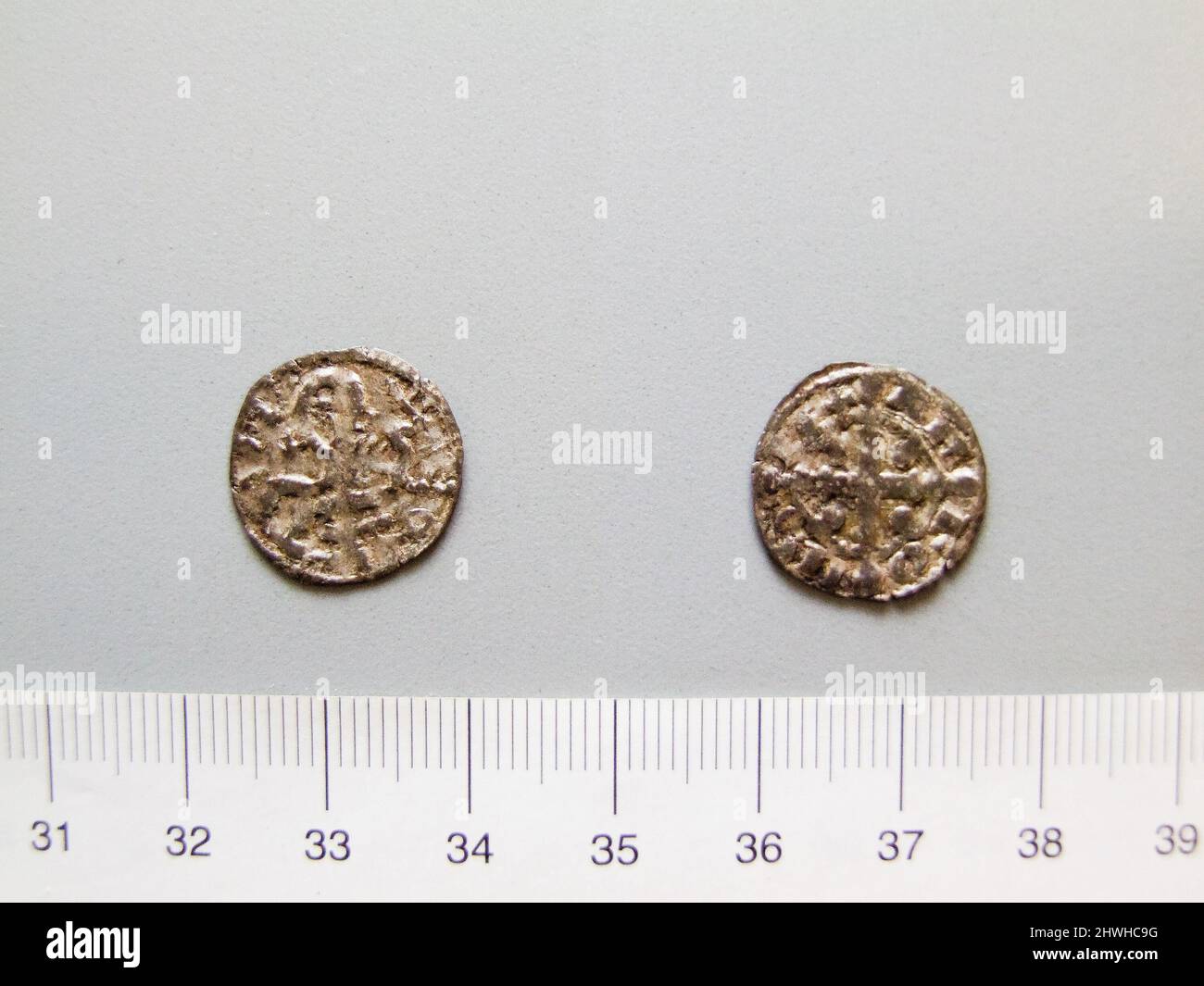 1 Dinero of Alfonso IX, King of León from León. Ruler: Alfonso IX, King ...