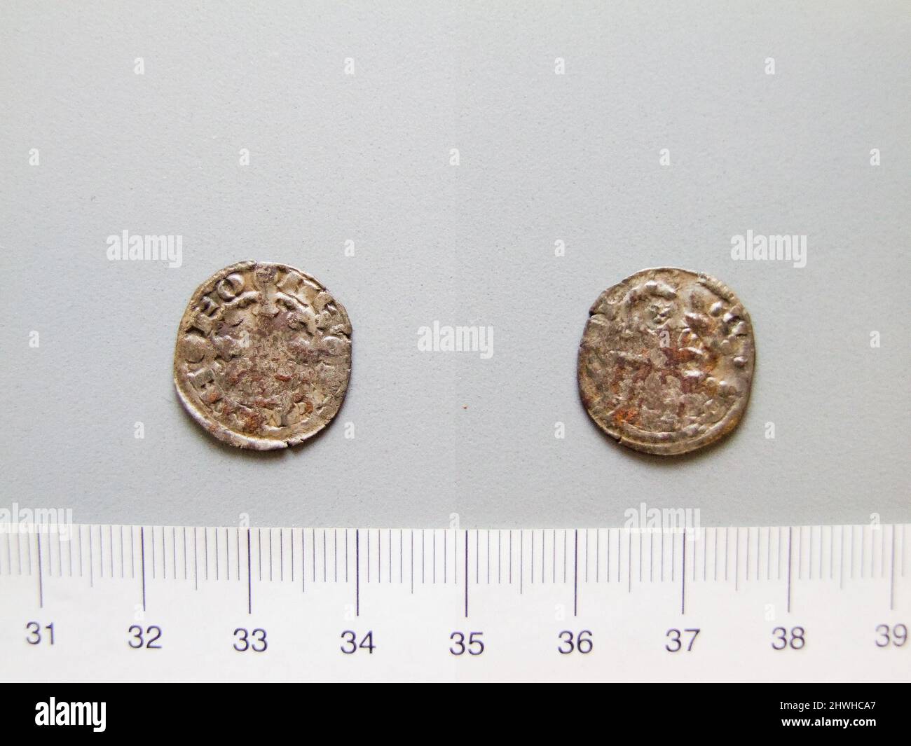 1 Dinero of Alfonso IX, King of León from León. Ruler: Alfonso IX, King ...