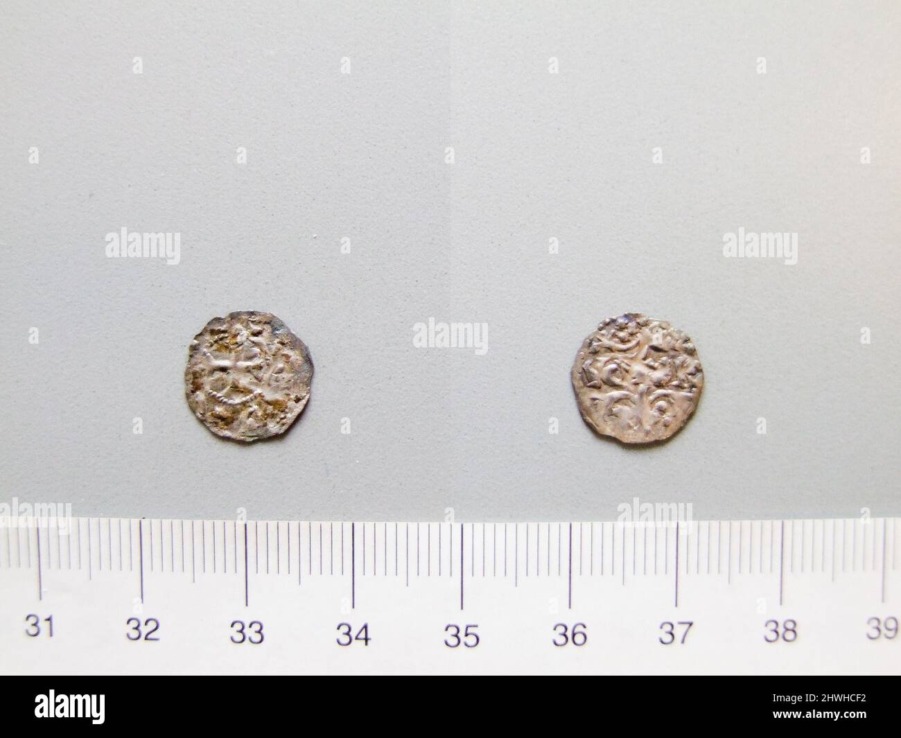 1 Obolo from Spain. Mint: Spain Artist: Unknown Stock Photo - Alamy