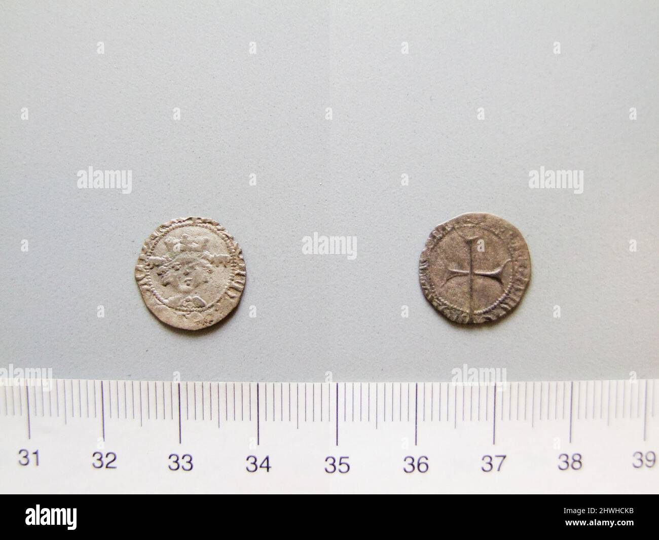 1 Denier of Ferdinand I, King of Aragon from Majorca. Ruler: Ferdinand ...