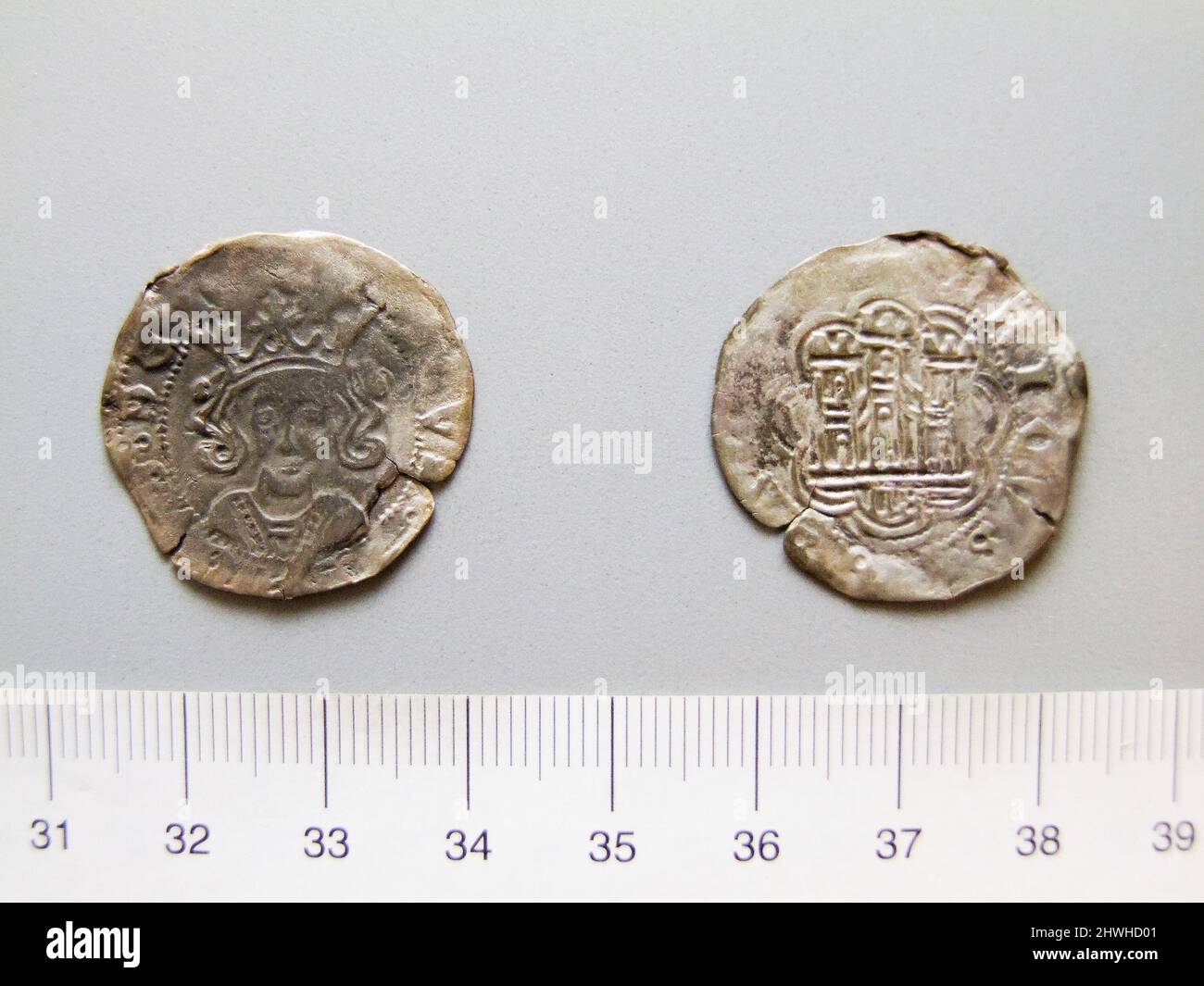 1 Real of Henry IV, King of Castile and Leon from Segovia. Ruler: Henry ...
