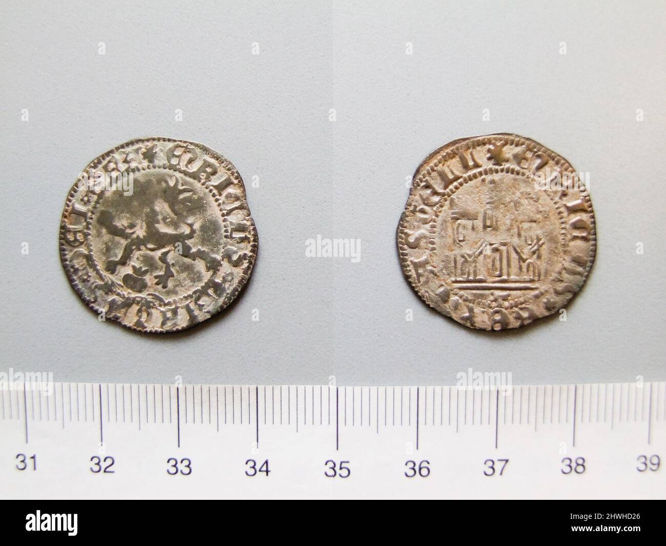 Blanca of Henry IV, King of Castile and Leon from Toledo. Ruler: Henry ...