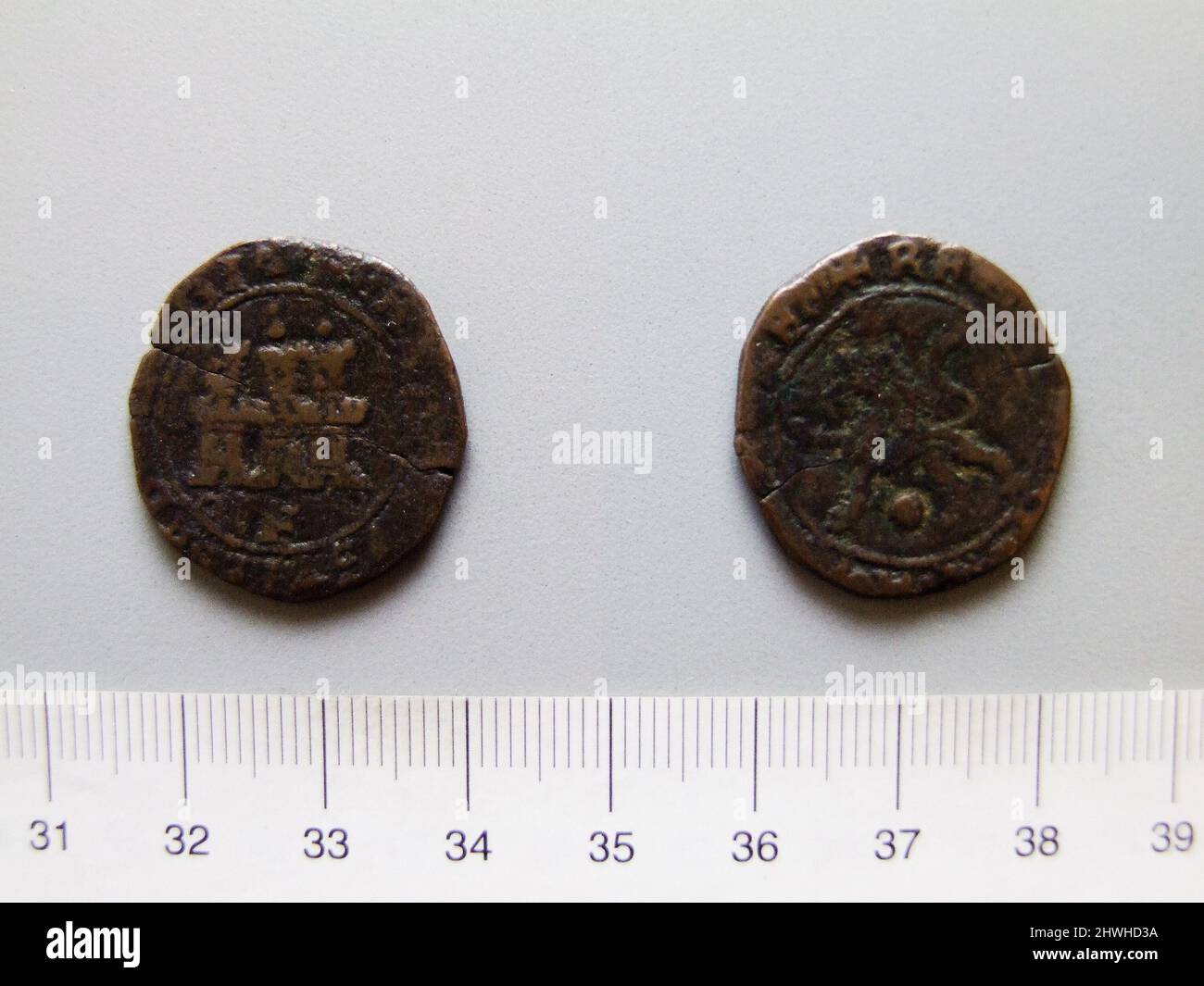 Ferdinand isabella coin hi-res stock photography and images - Alamy