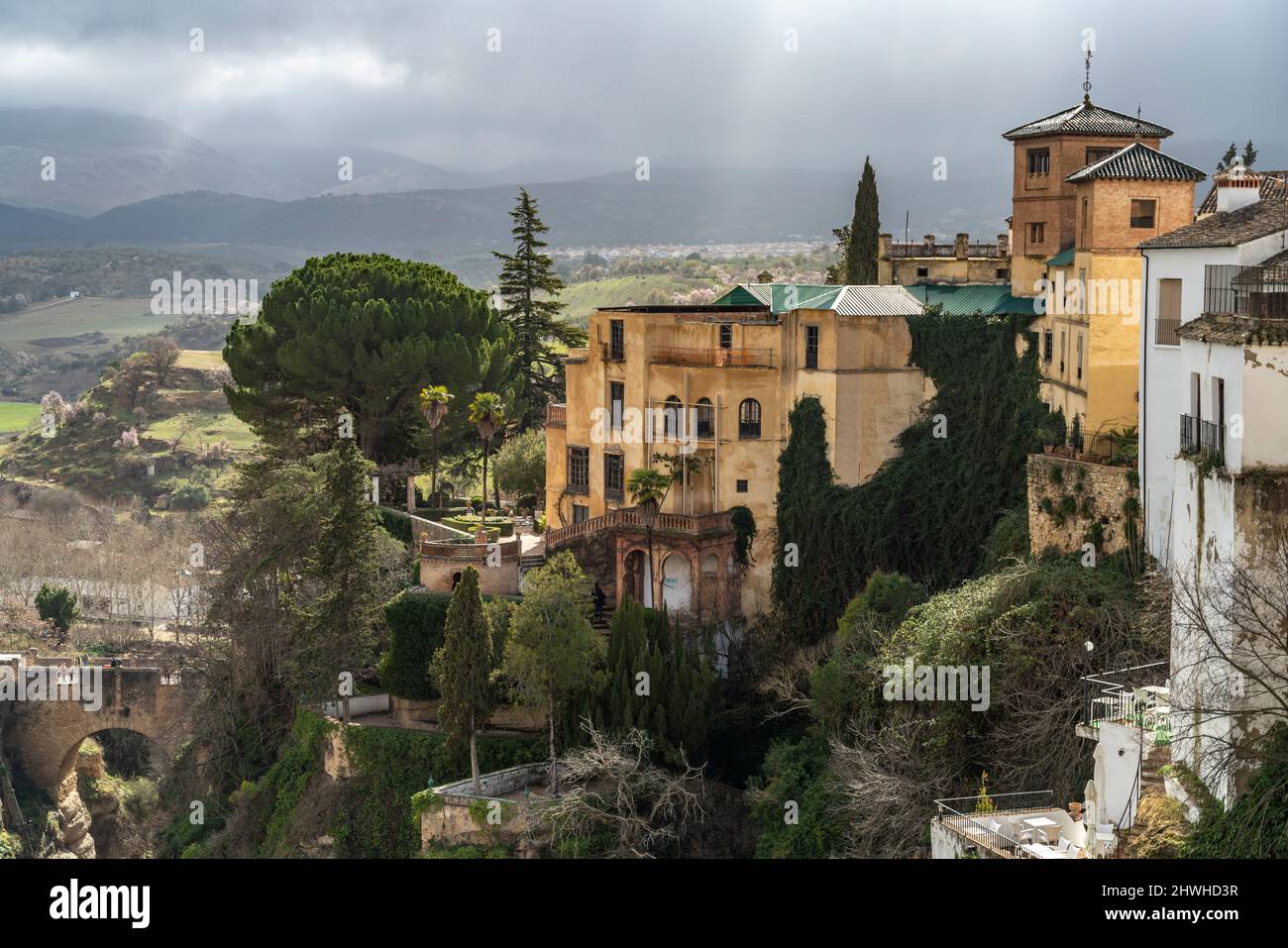 Der Palast Casa del Rey Moro, Ronda, Andalusien, Spanien | Casa del Rey ...