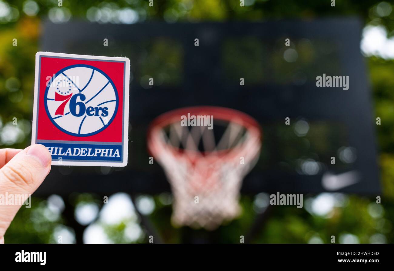 76ers logo hi-res stock photography and images - Alamy