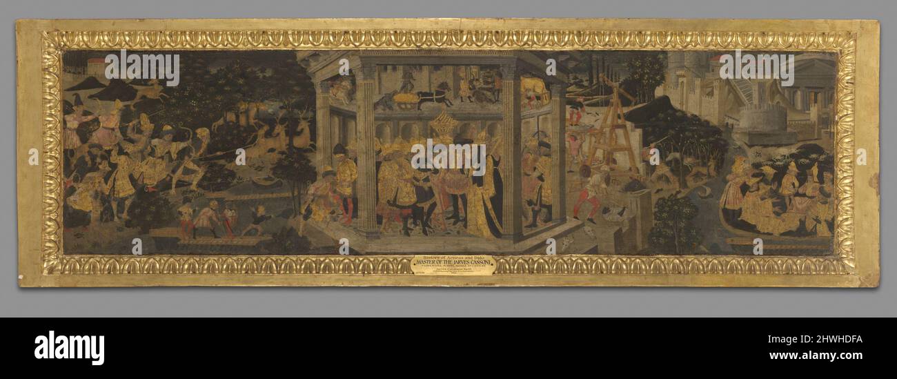 Aeneas at Carthage. Artist: Apollonio di Giovanni, Italian, ca. 1416 ...