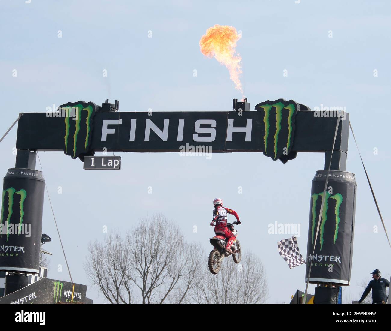 Cornelius Toendel Fantic on the finish line during European ...