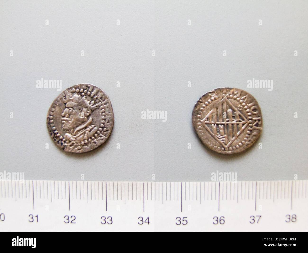 1 Real of Philip II, King of Spain from Majorca. Ruler: Philip II, King ...