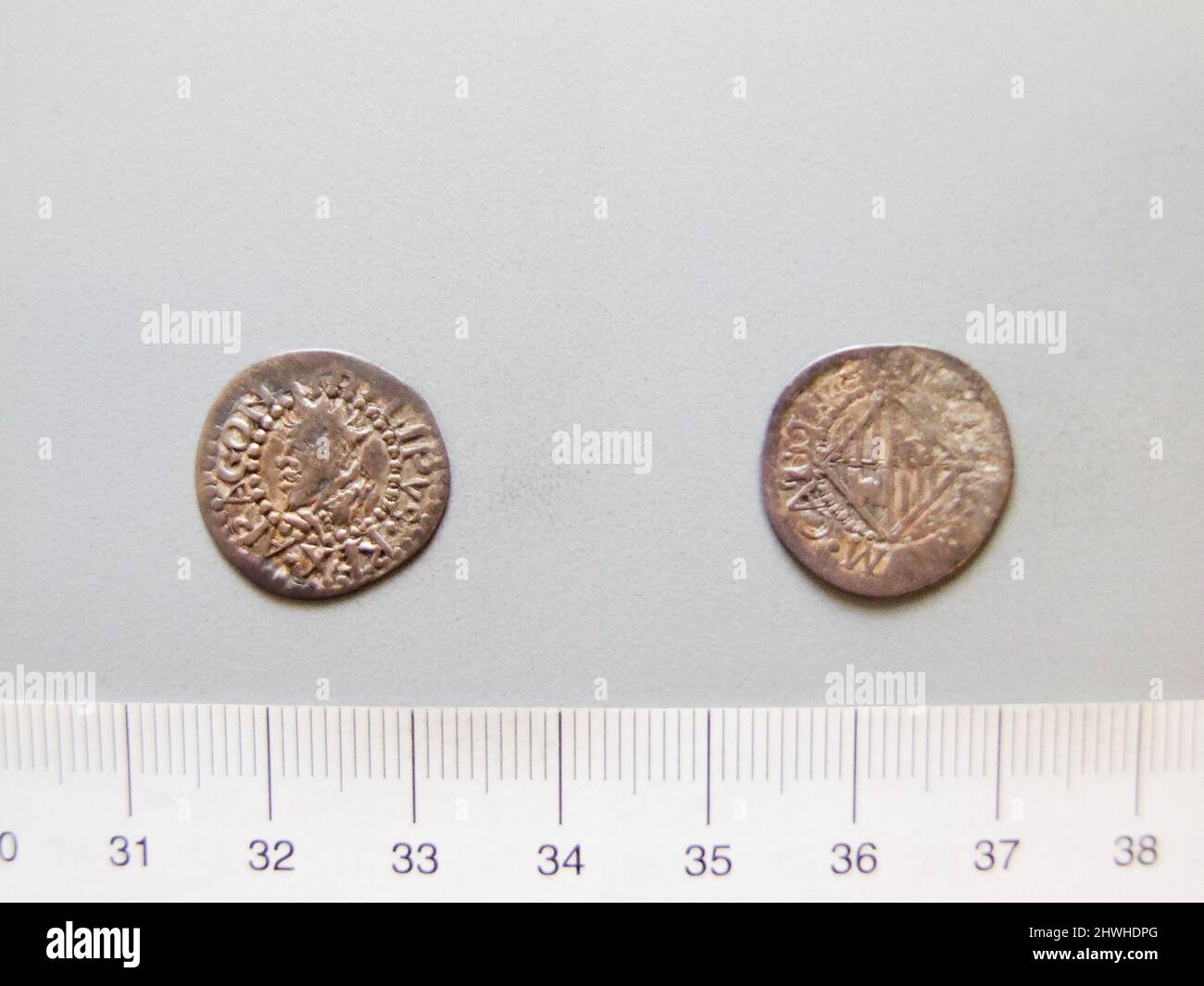 1/2 Real of Philip III, King of Spain from Majorca. Ruler: Philip III ...