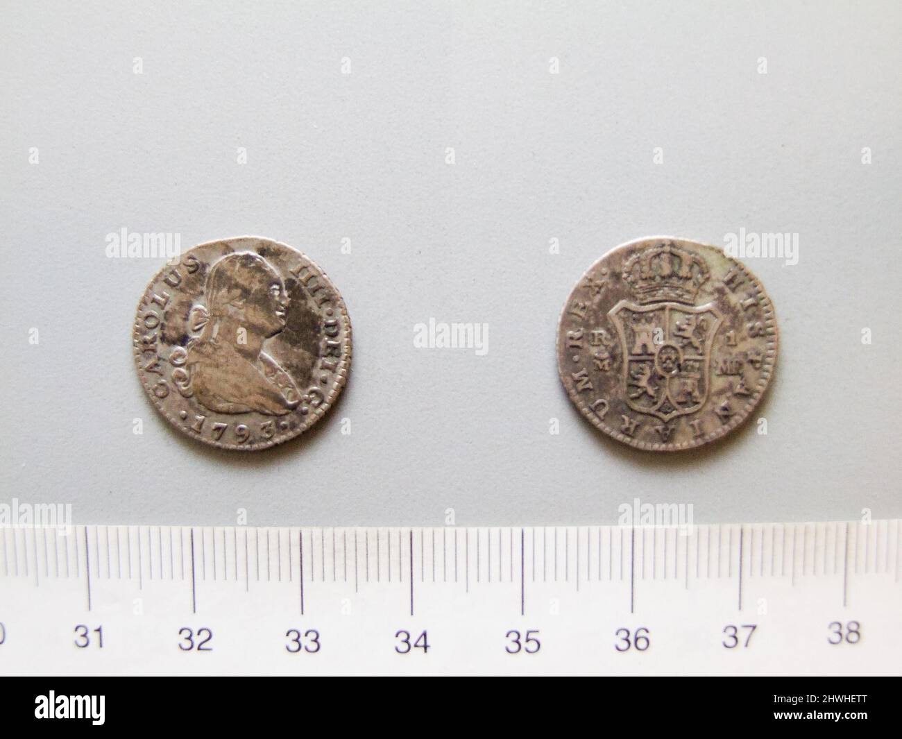 1 Real of Charles IV, King of Spain from Seville. Ruler: Charles IV ...
