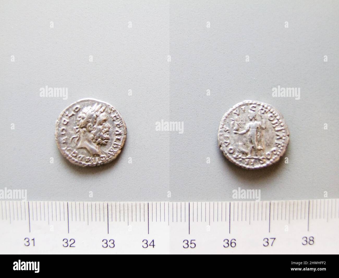 Denarius of D. Clodius Albinus, Caesar from Lugdunum. Ruler: Clodius ...