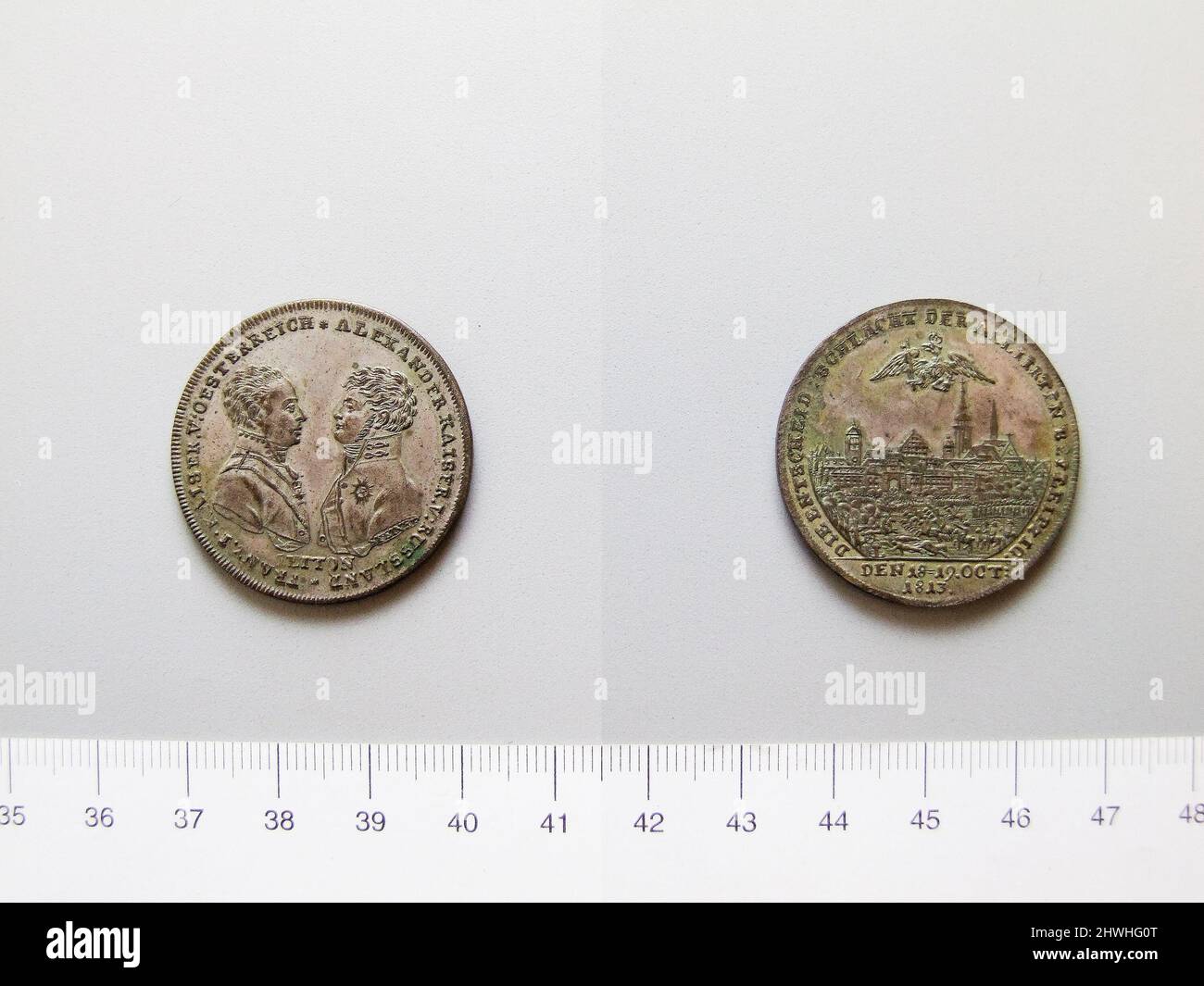 Medal of Francis II and Alexander I. Ruler: Francis I, Emperor of ...