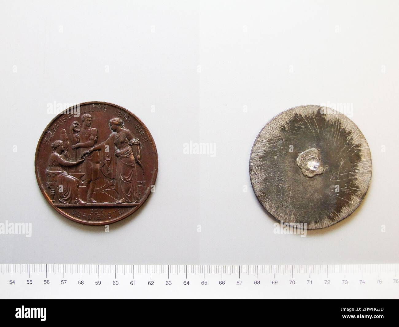 Medal Commemorating the World’s Fair of Vienna. Mint: Board of Revenue ...