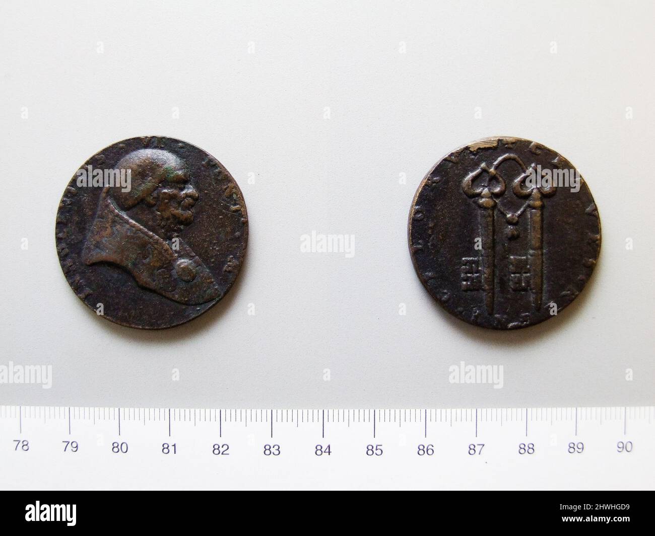 Medal of Pope Innocent VI. Subject: Pope Innocent VI, French, 1282–1362 ...