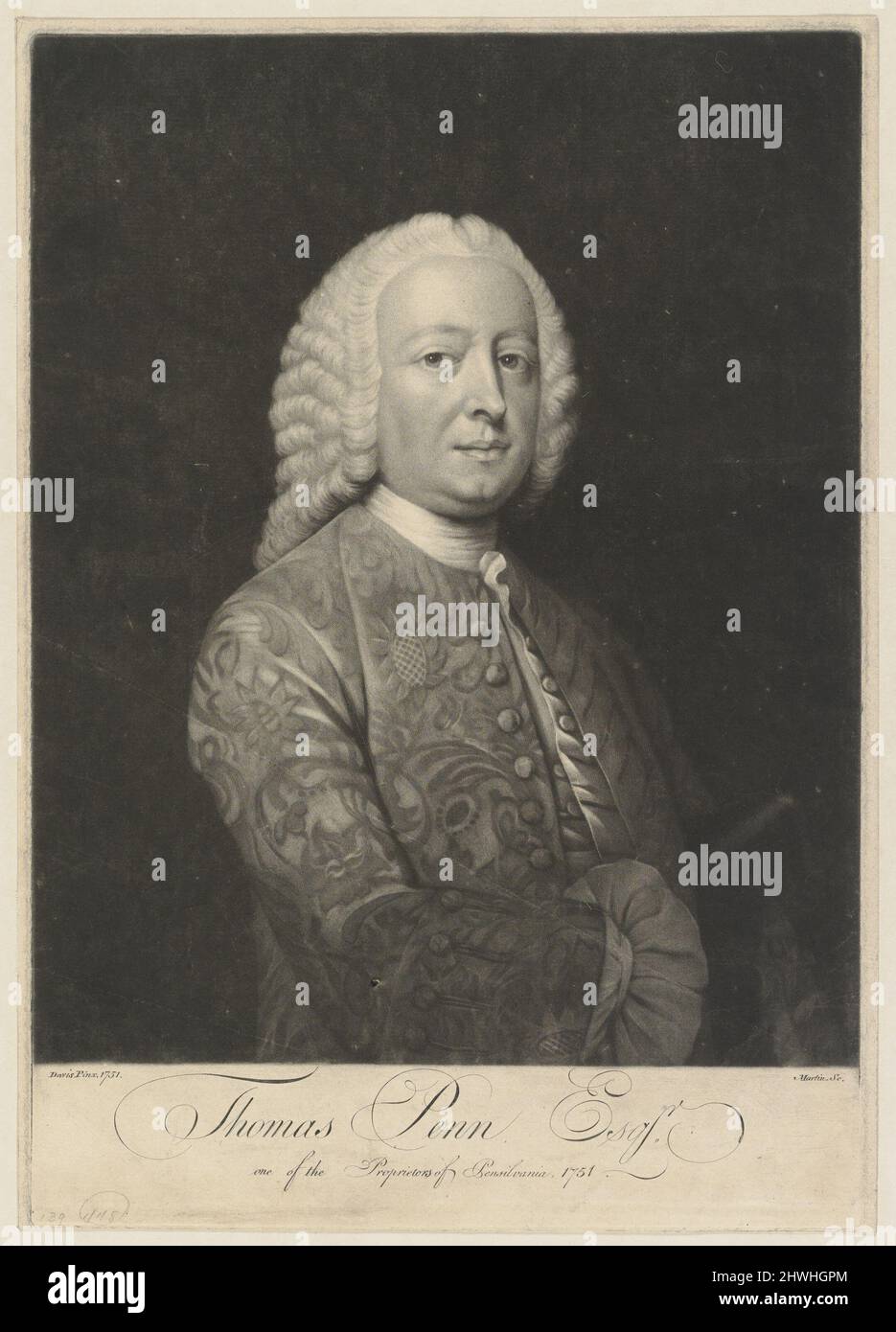 Thomas penn hi-res stock photography and images - Alamy