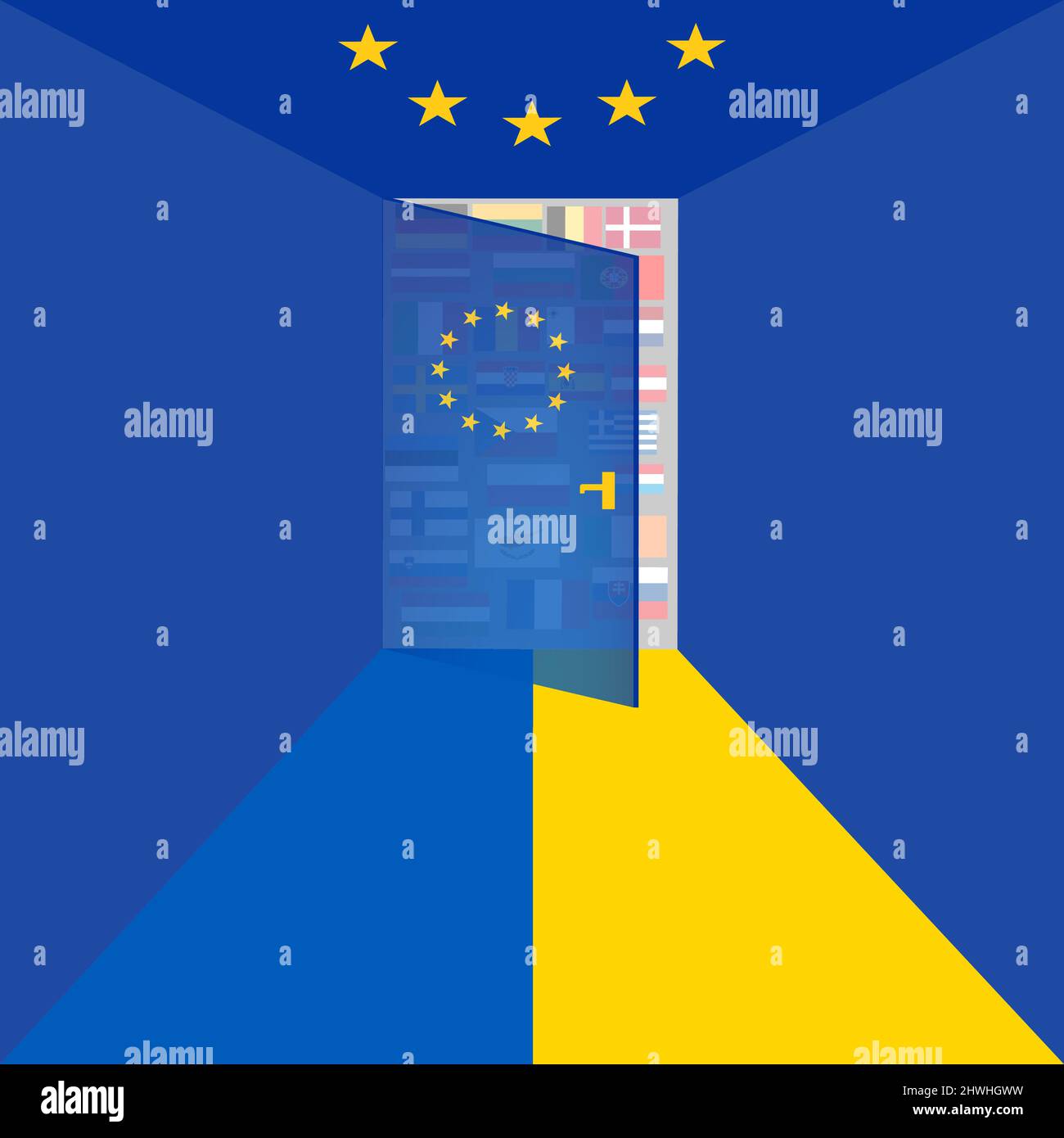 European Flag Colors