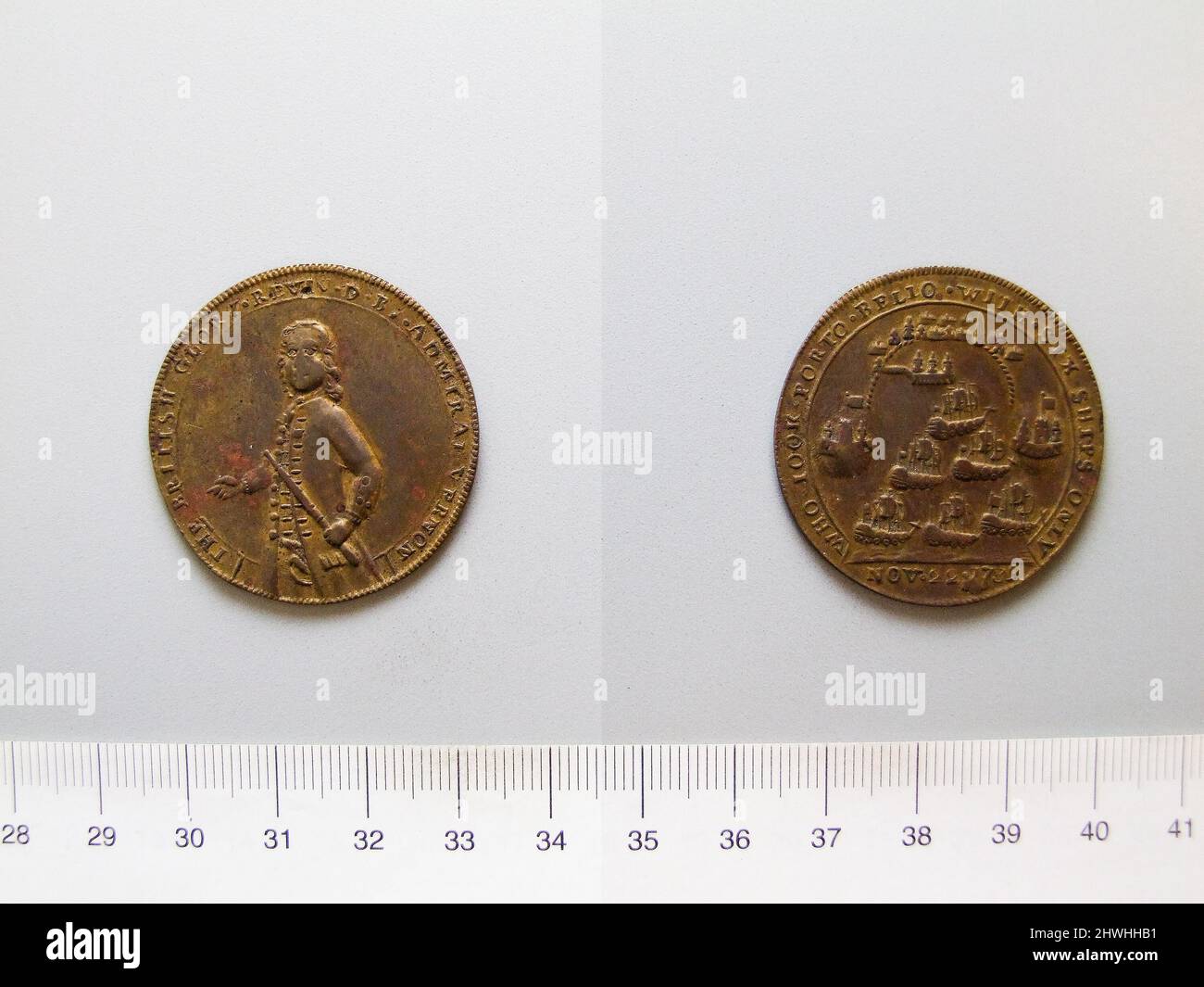 Commander british empire medal hi-res stock photography and images - Alamy