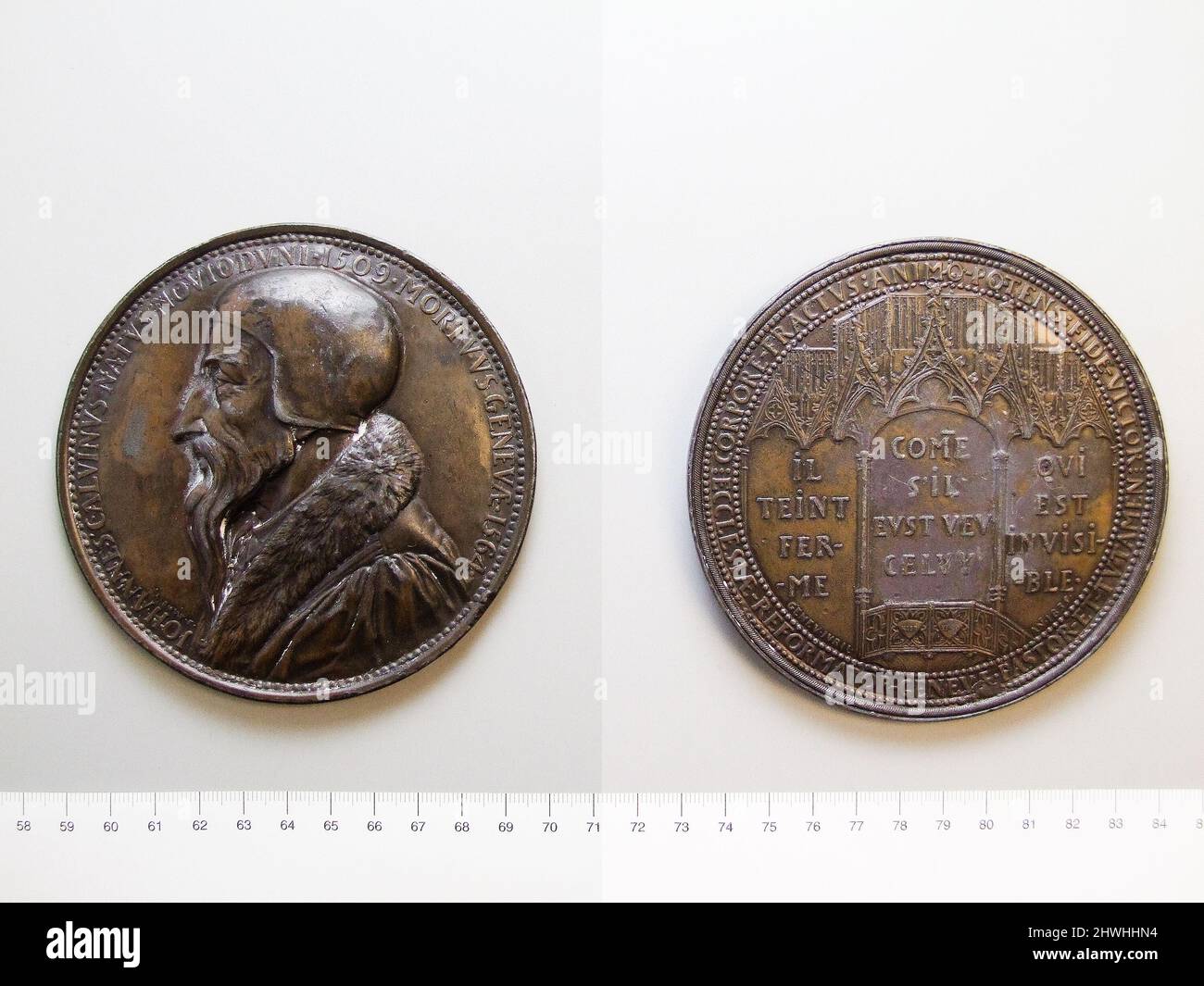 Historical art of of john calvin hi-res stock photography and images ...