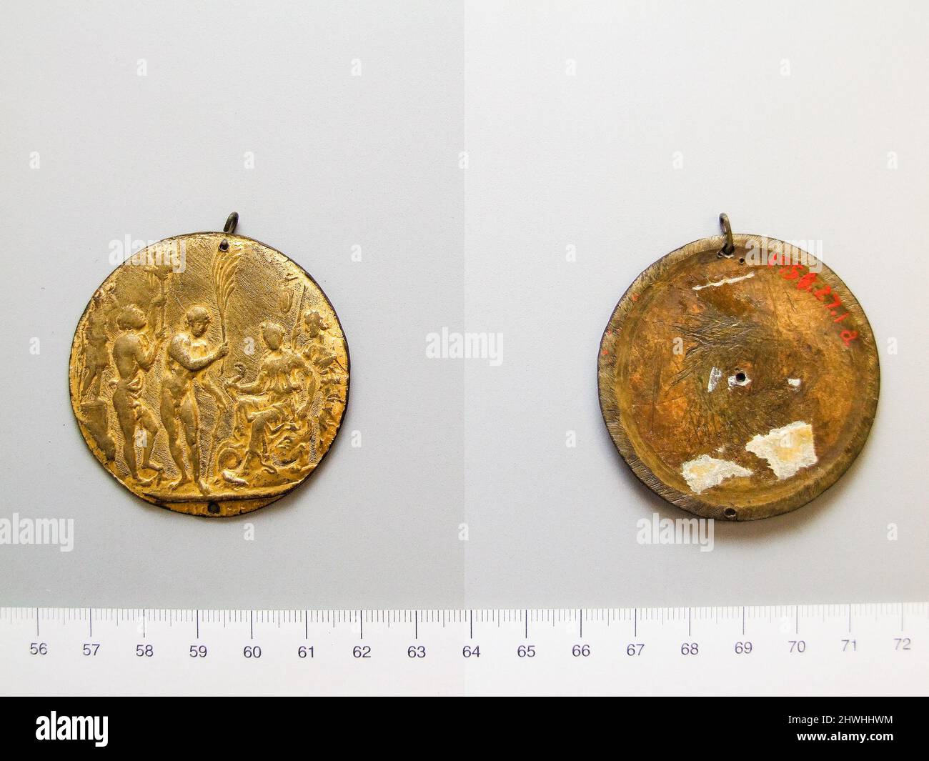 Medal of the Allegory before the Altar of Diana. Mint: Board of Revenue ...