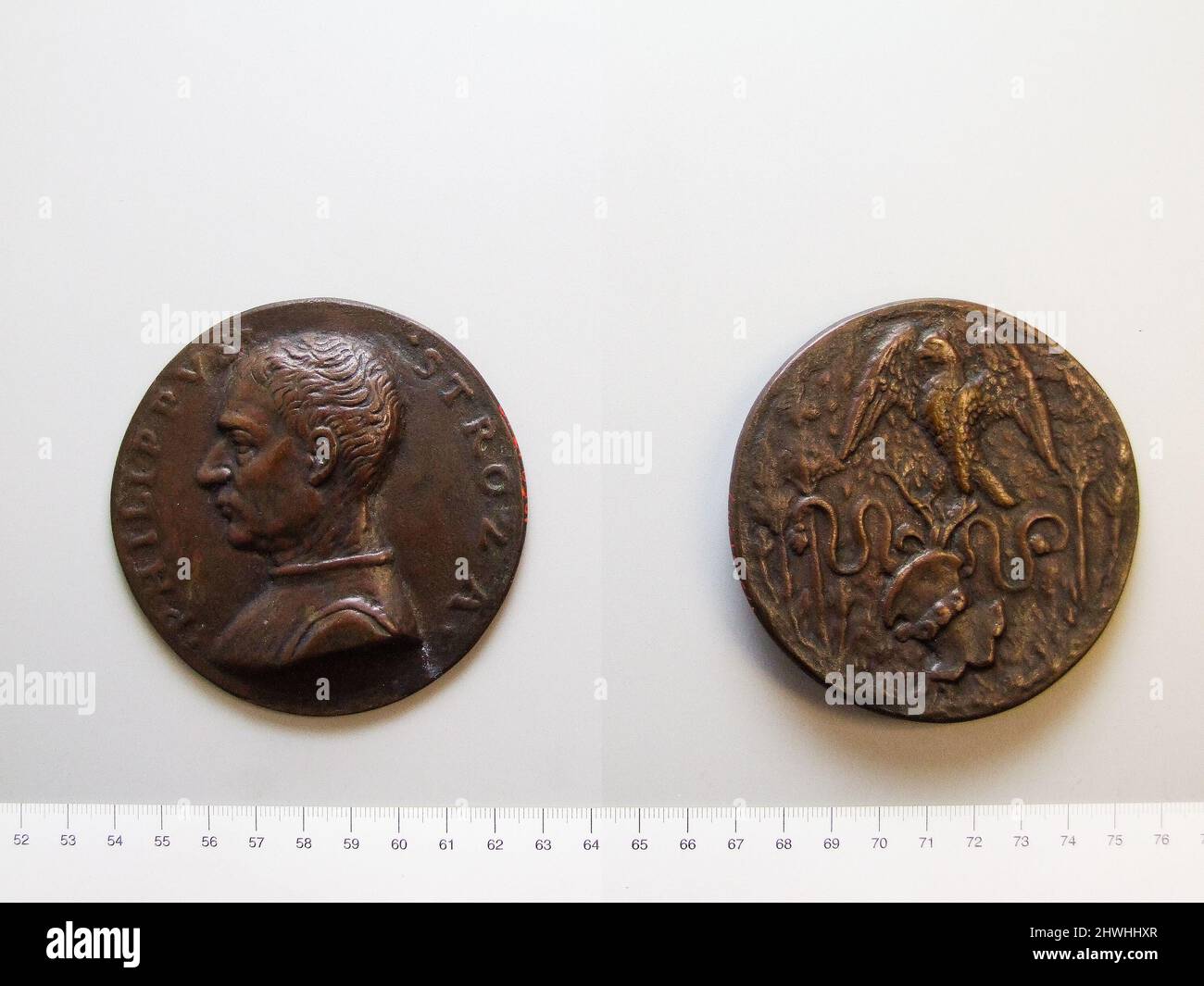 Medal of Filippo Strozzi. Artist, school of: Niccolò Spinelli, Italian ...