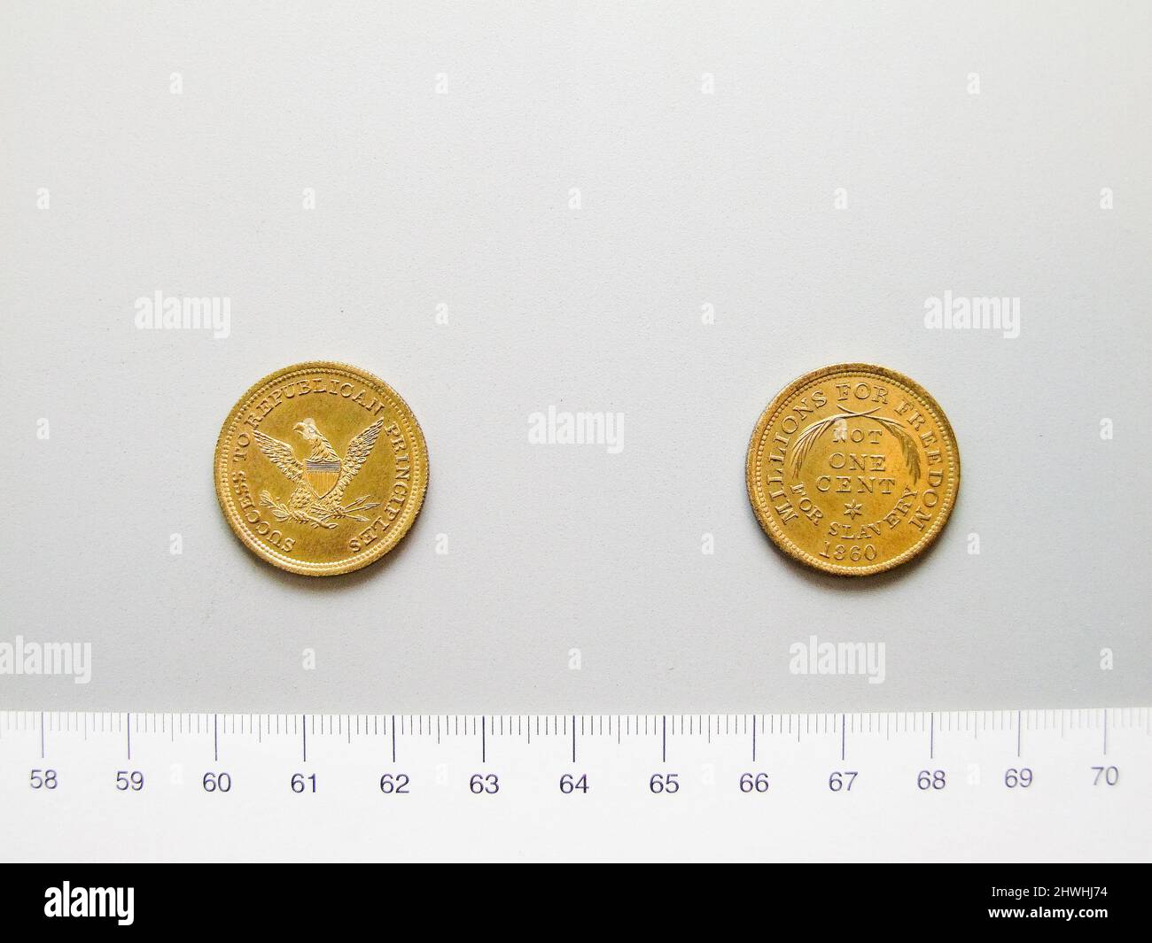 Anti Slavery Token. Artist: Unknown Stock Photo - Alamy