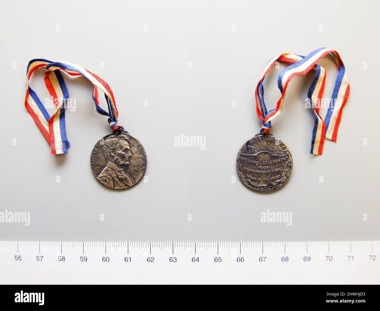 Medal of Abraham Lincoln Centennial Celebration. Subject: Abraham ...