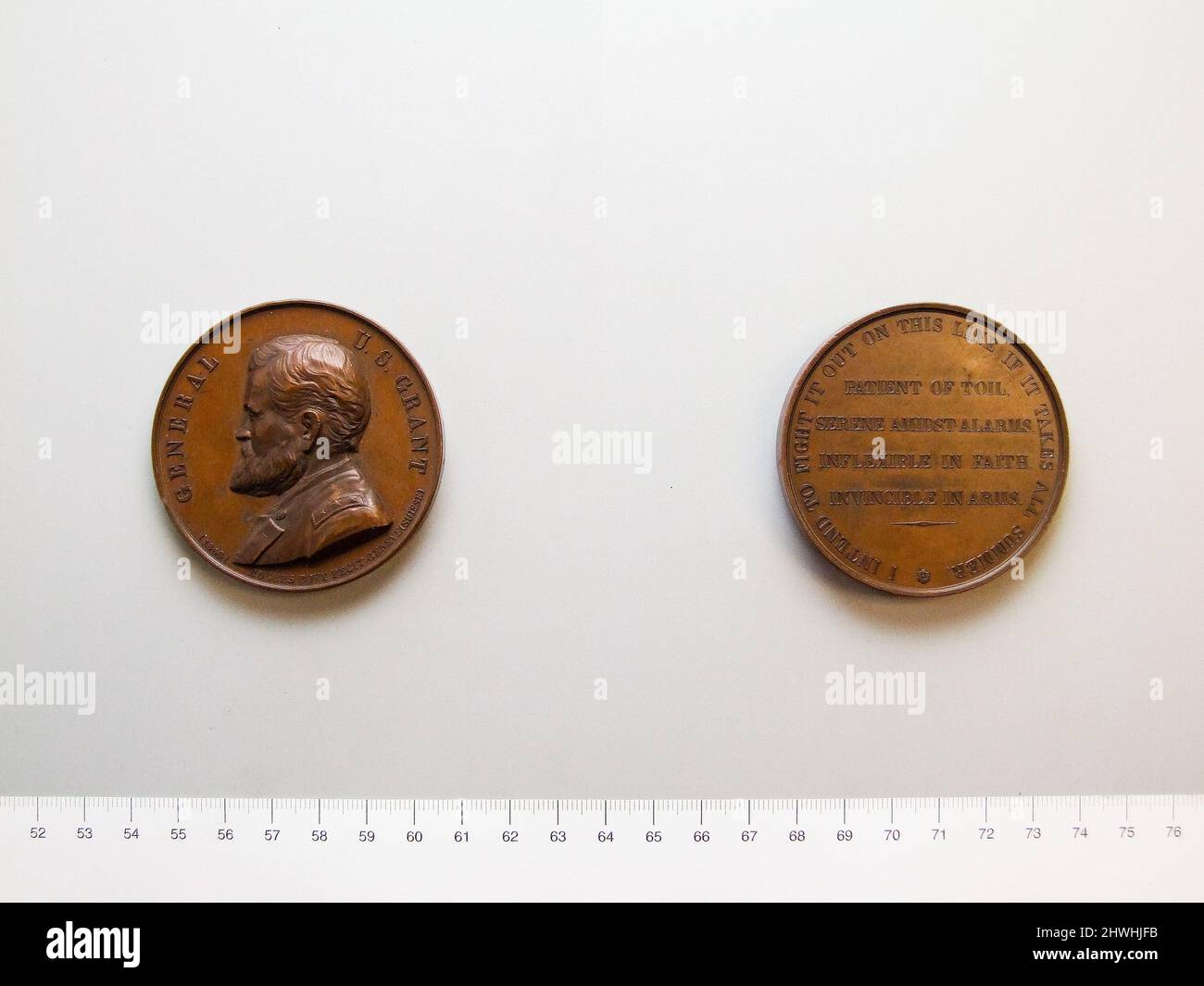 Campaign medal of Ulysses S. Grant. Subject: Ulysses Simpson Grant ...