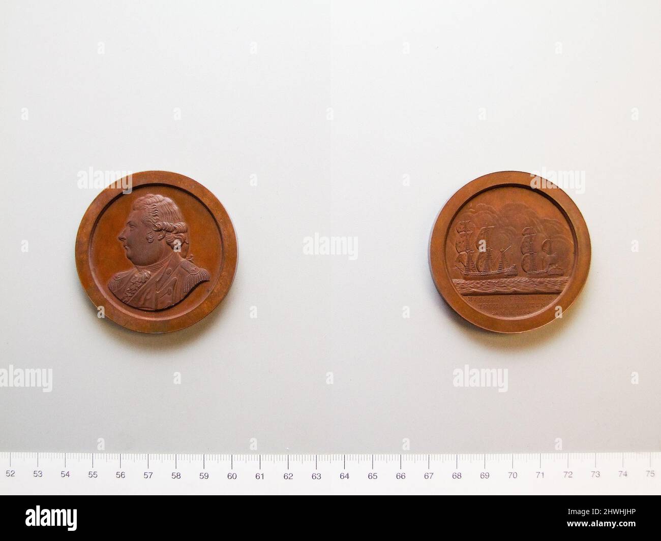 Medal of Tripolitan War, Thomas Truxton, 1800. Subject: Thomas Truxton ...