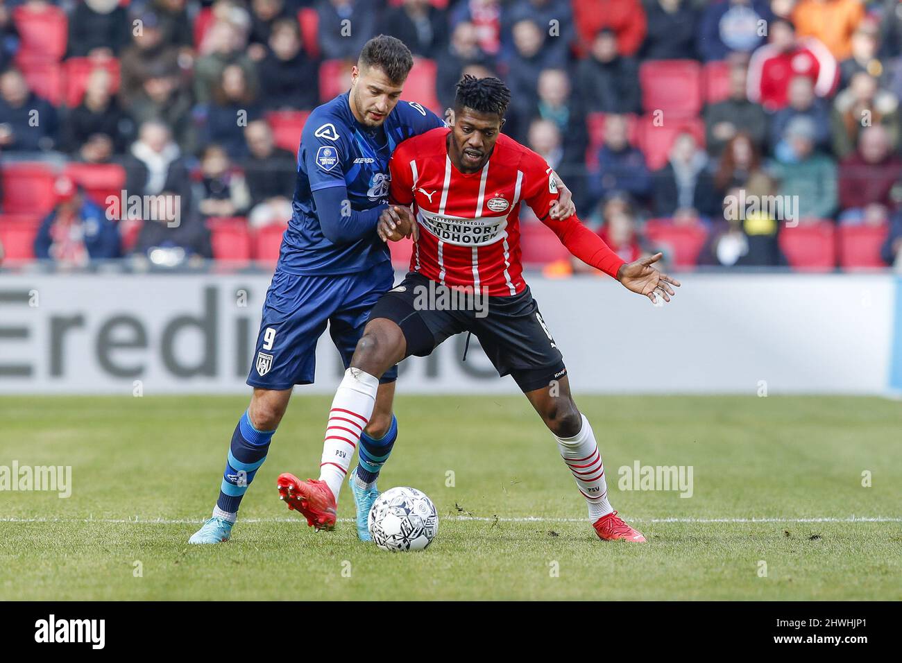 EINDHOVEN, 06-03-2022, Philips Stadium Dutch Football Eredivisie season ...