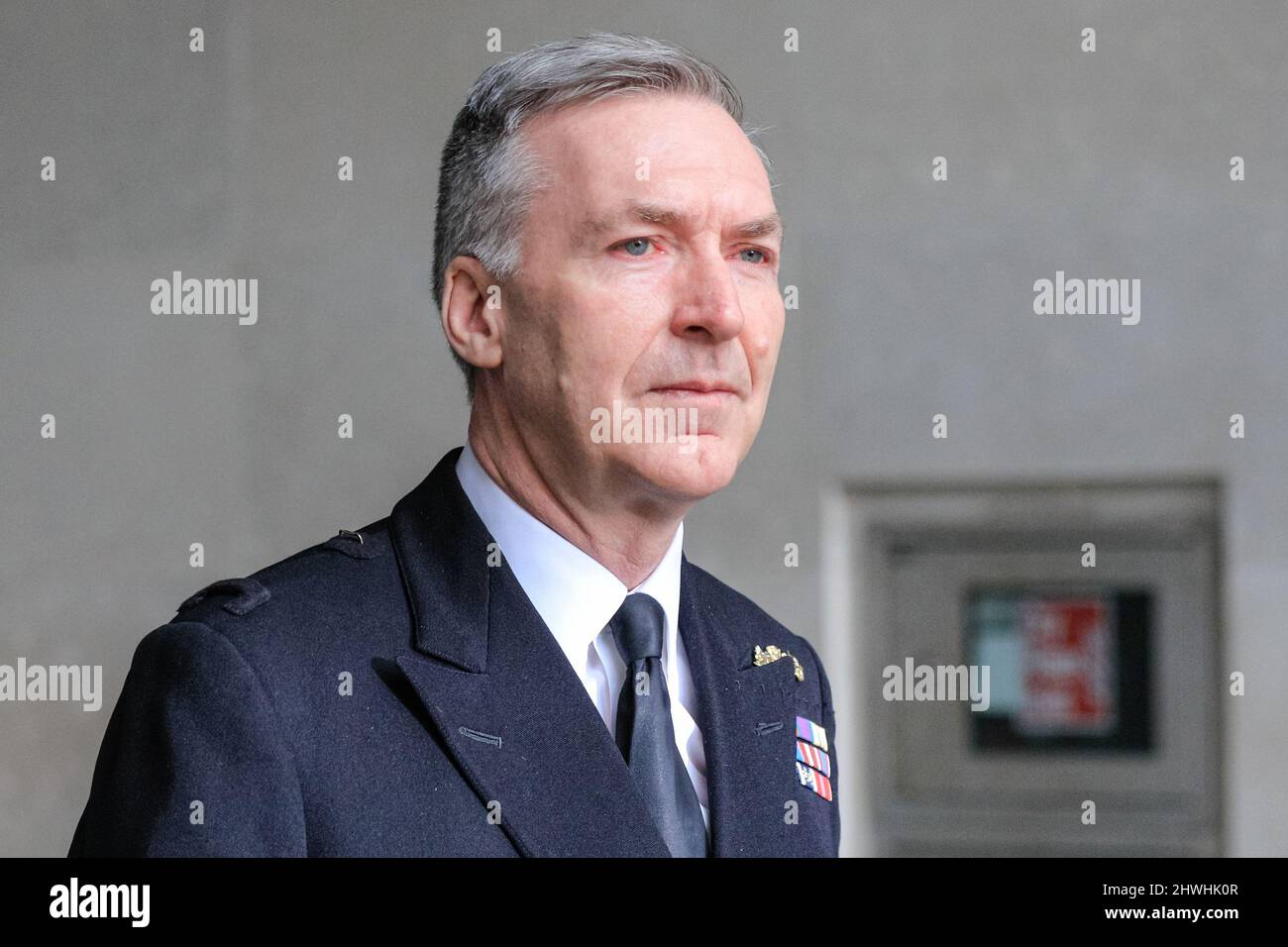 London, UK. 06th Mar, 2022. Admiral Sir Antony David Radakin, KCB, ADC ...