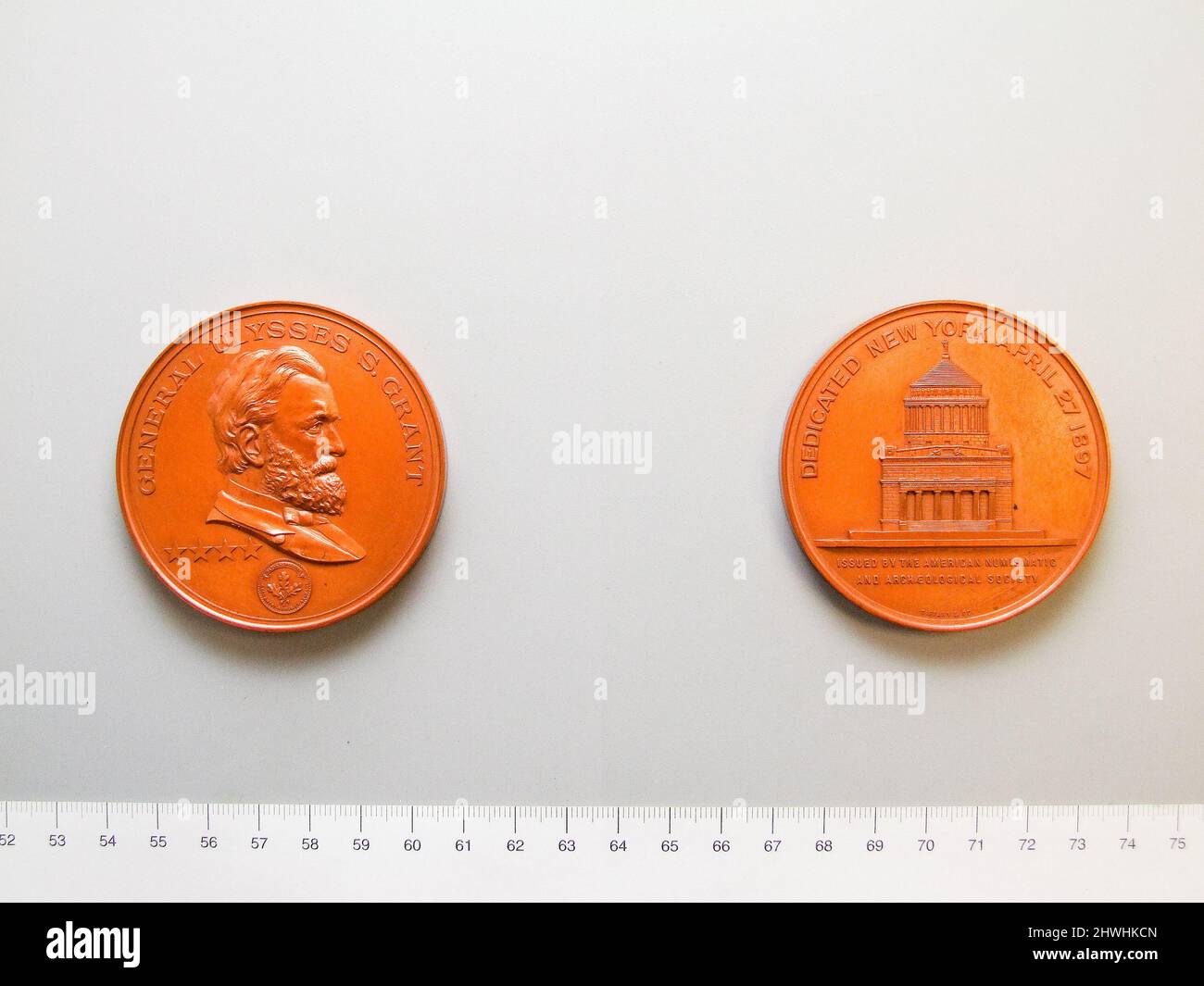 Medal for Ulysses S. Grant. Honorand: Ulysses Simpson Grant, American ...