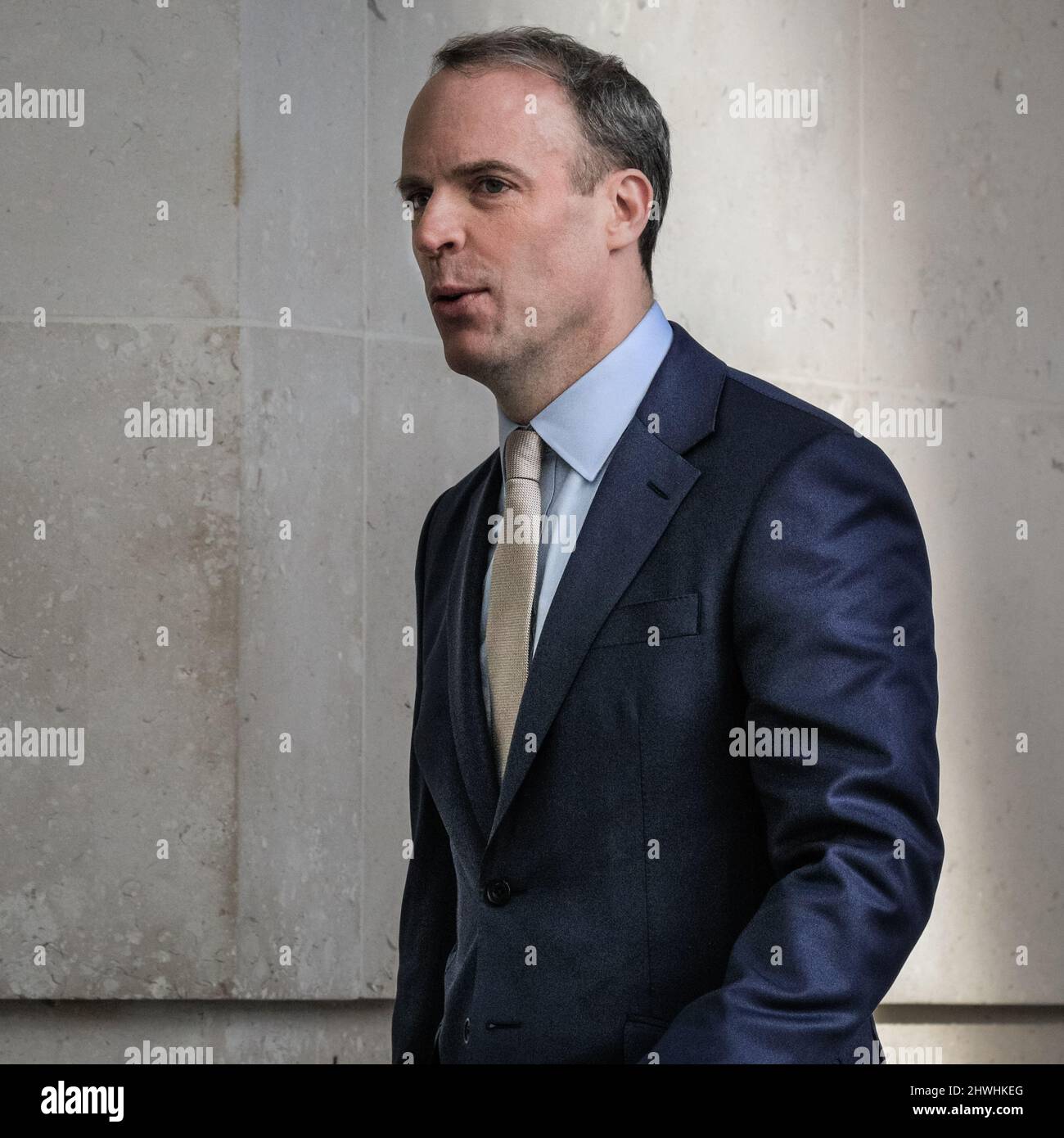 London, UK. 06th Mar, 2022. Domic Raab MP, Deputy Prime Minister, Lord ...