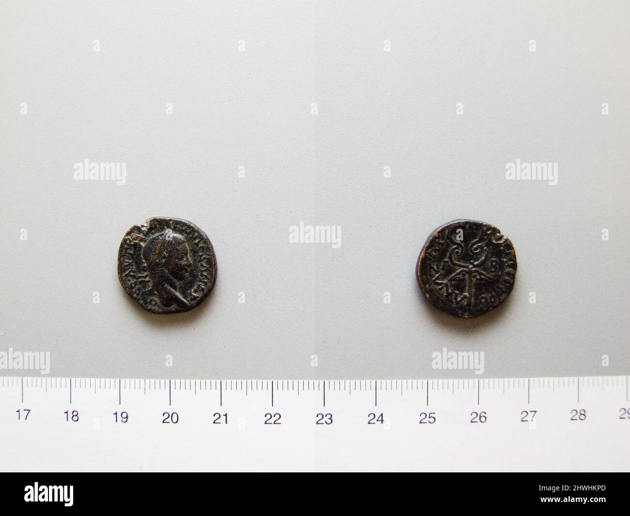 Coin of Severus Alexander, Emperor of Rome from Anazarbus. Ruler ...