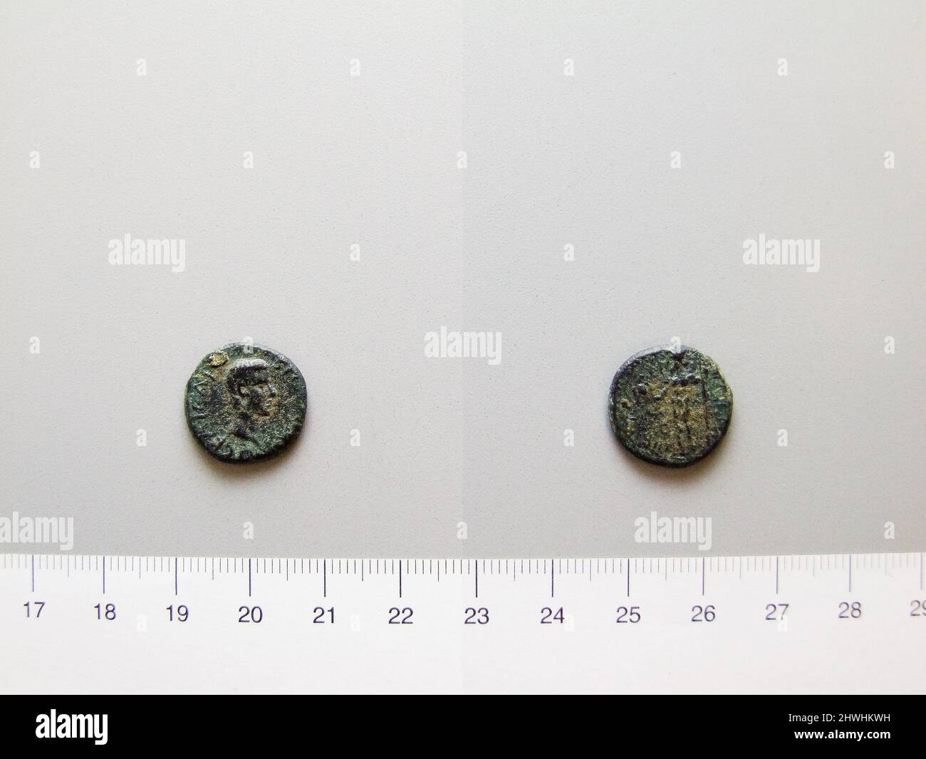 Coin from Aegae, Cilicia. Artist: Unknown Honorand: Britannicus, son of ...